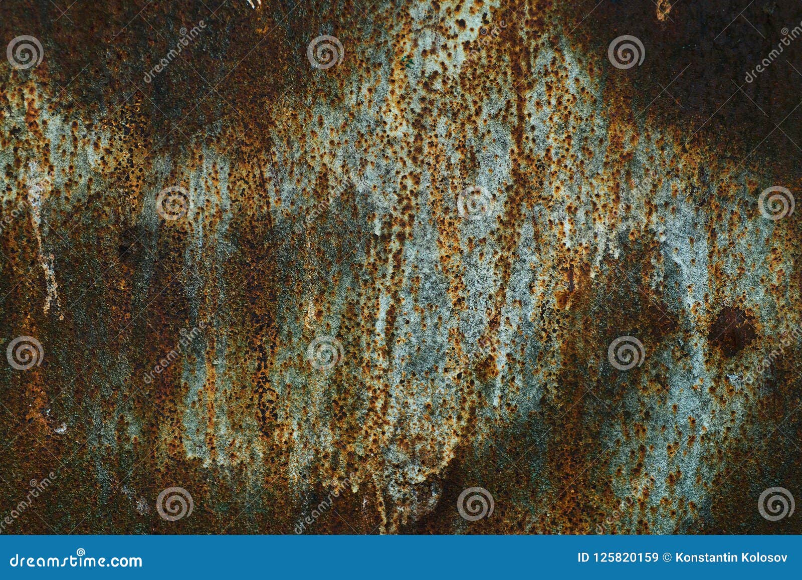 Dark Rusty Metal Texture Background. Stock Image - Image of material ...