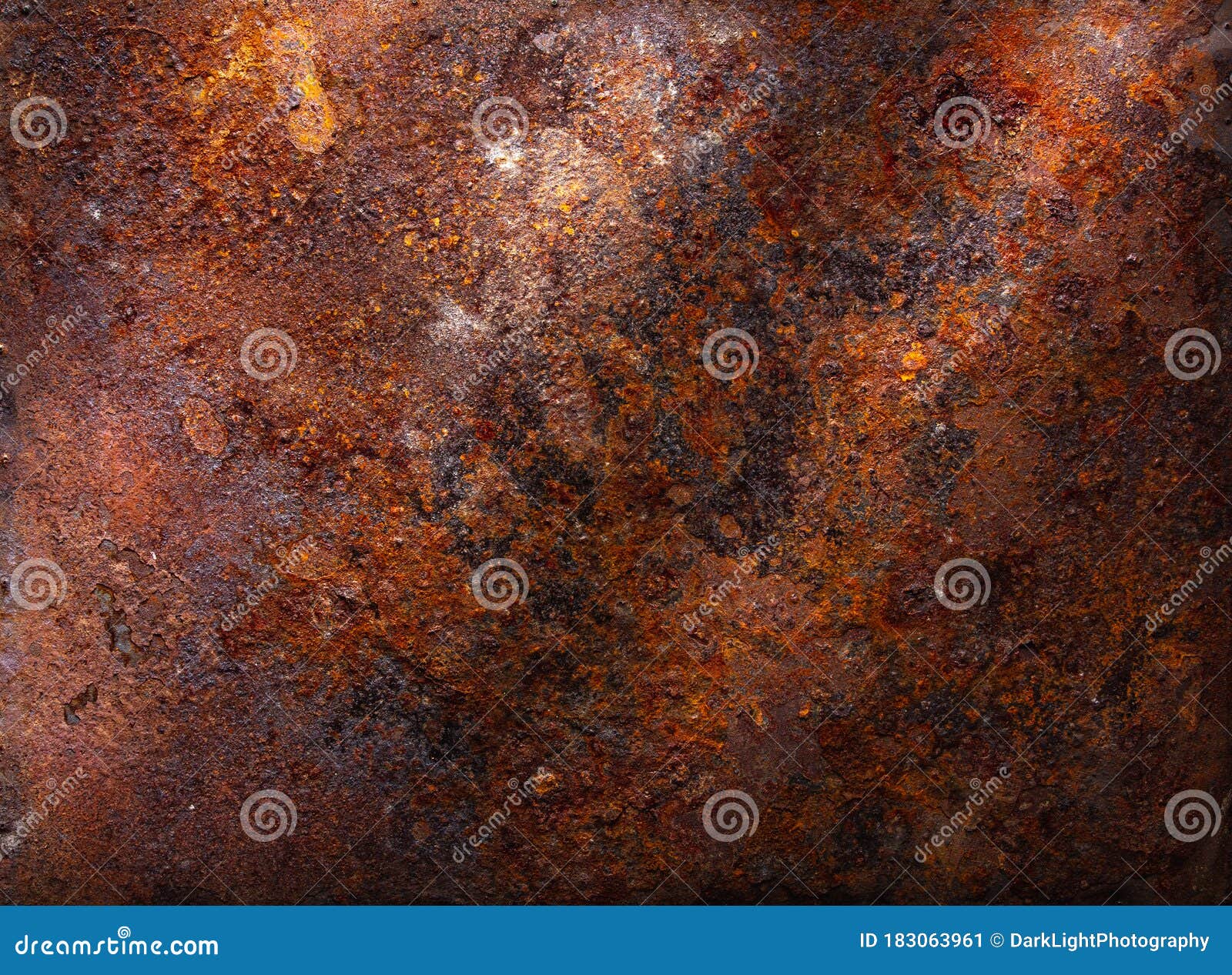 Dark Rusty Metal Texture Background Stock Image - Image of horizontal ...