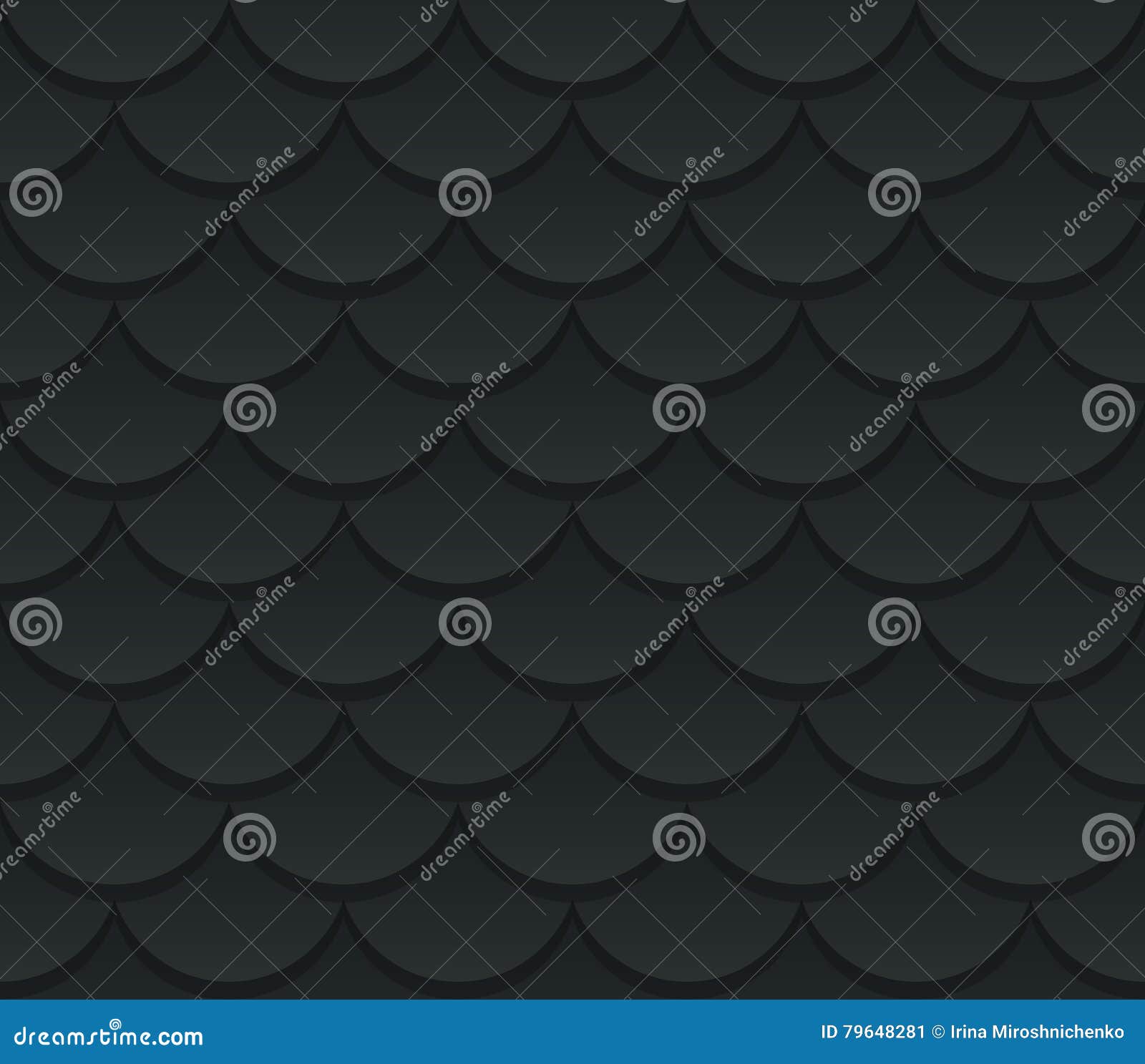 Dark scale texture stock vector. Illustration of ornament - 79648281