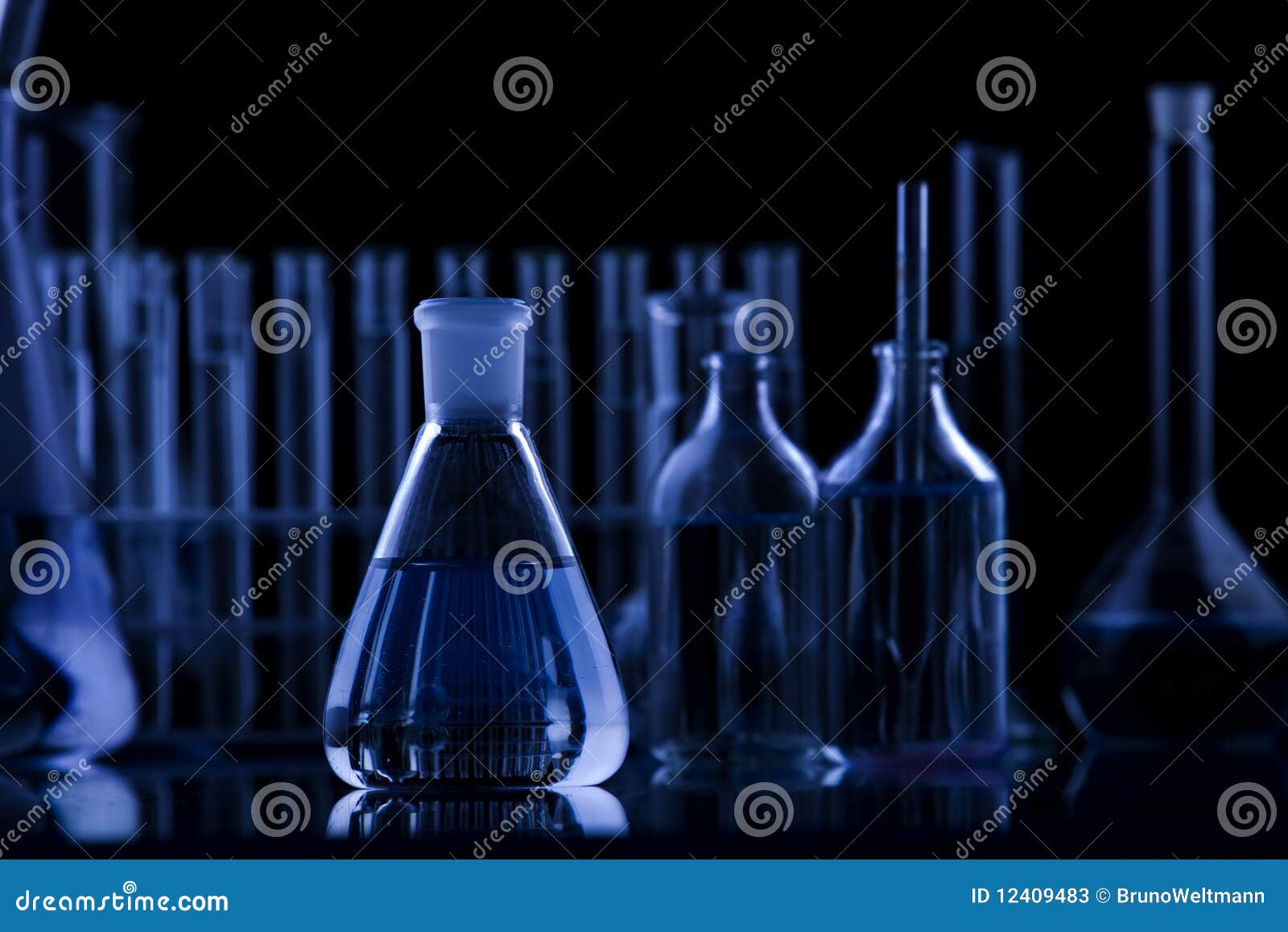 Dark Science stock image. Image of equipment, analysis - 12409483