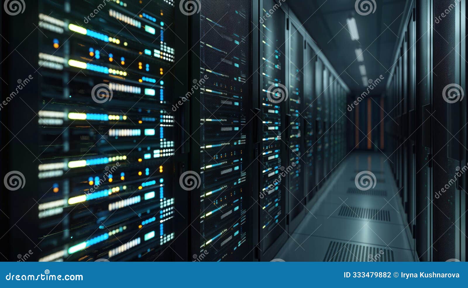 Computer Rack Servers Royalty-Free Stock Photo | CartoonDealer.com ...