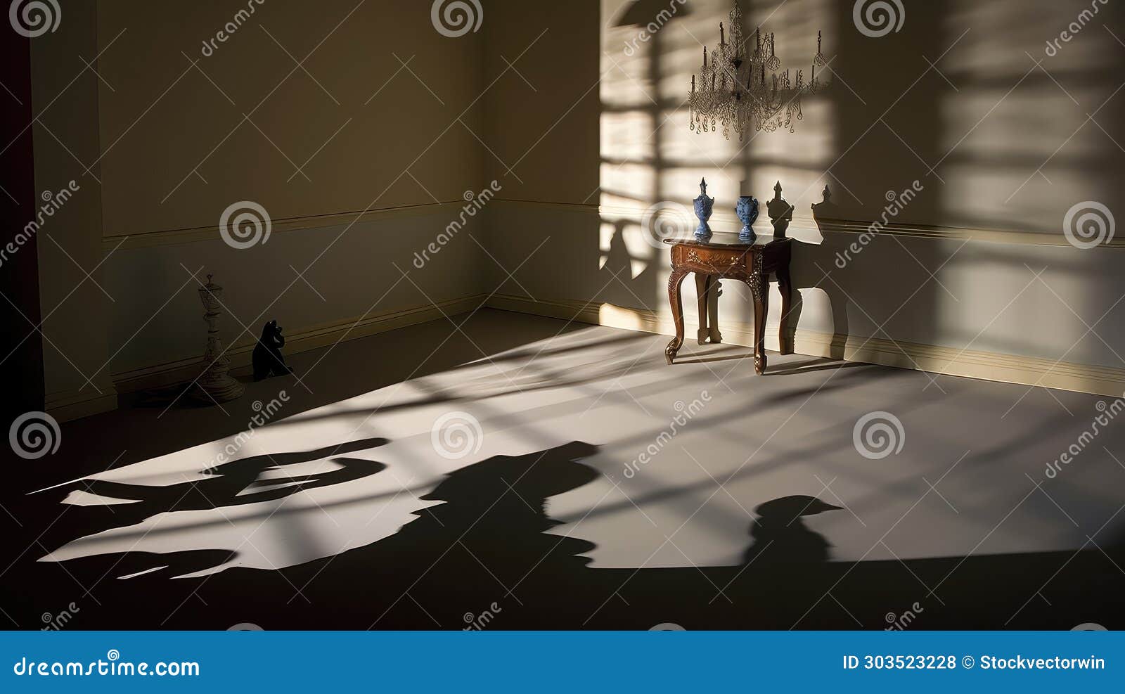 Dark Shadow Floor Background Stock Illustration - Illustration of ...