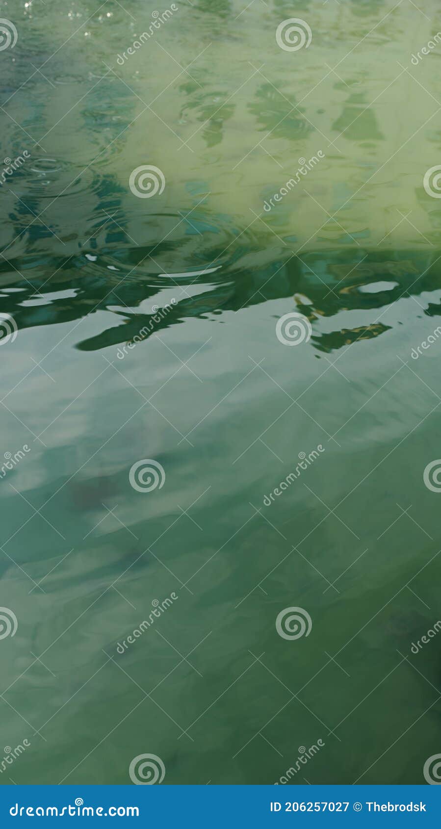 Dark Shadow Reflection in Water with Ripples Stock Image - Image of ...