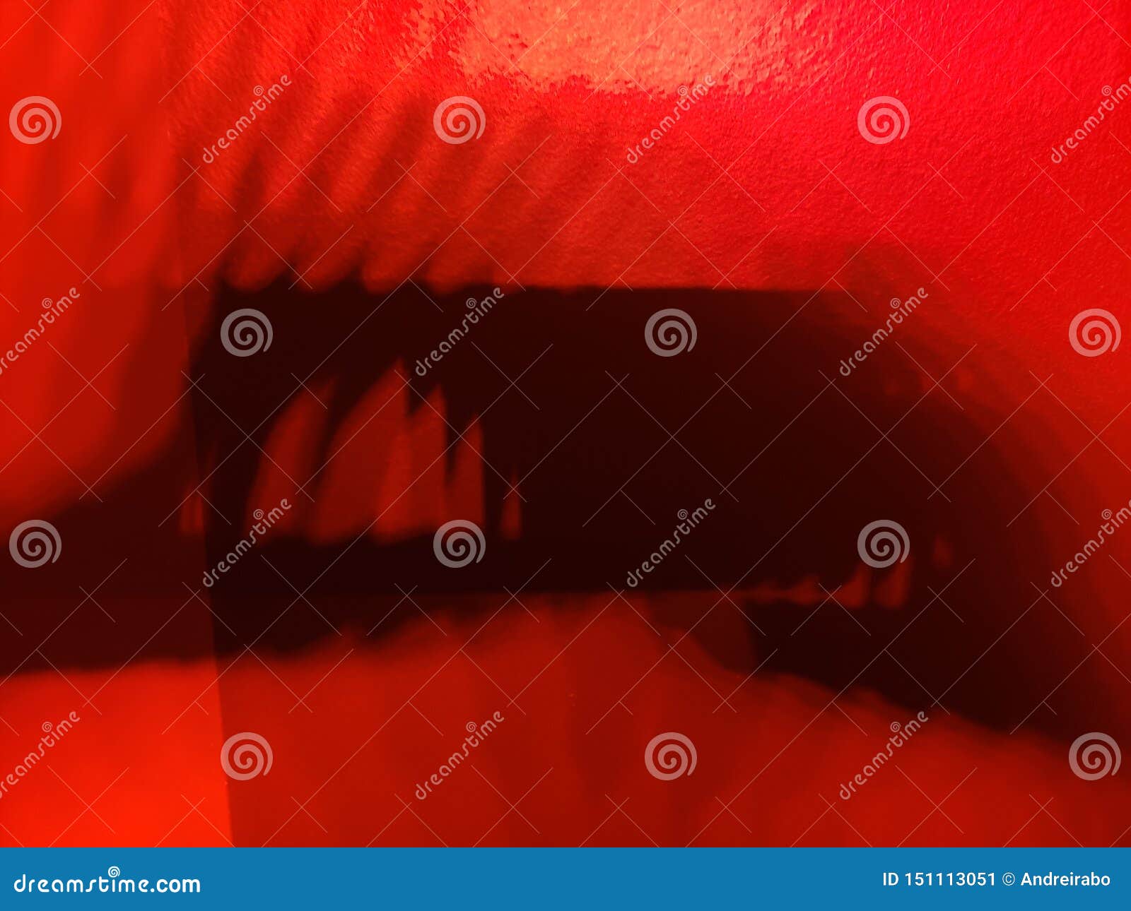 Dark Shadows on Red Background Lite Stock Image - Image of lite, dark ...