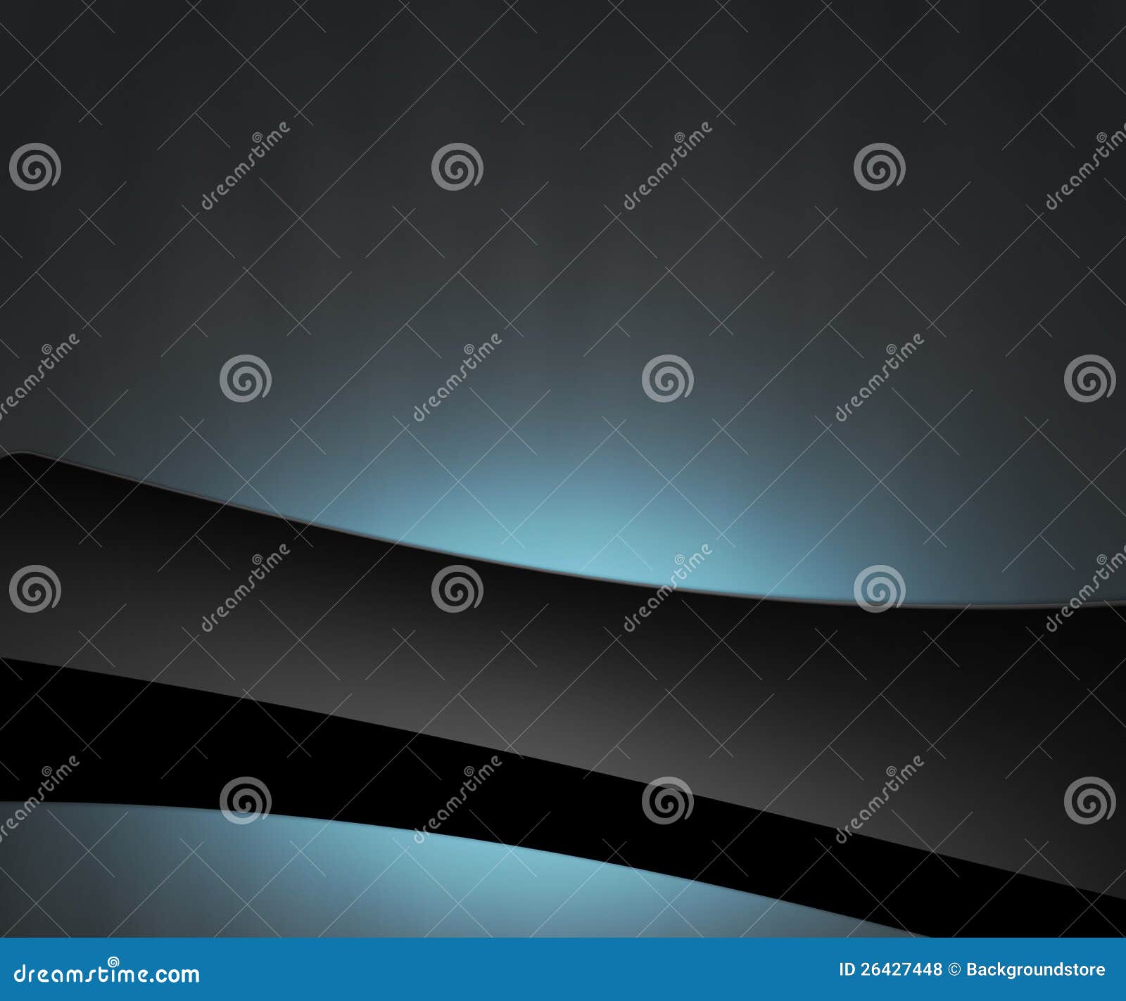 Dark Shapes Blue Background Stock Illustration - Illustration of soft ...