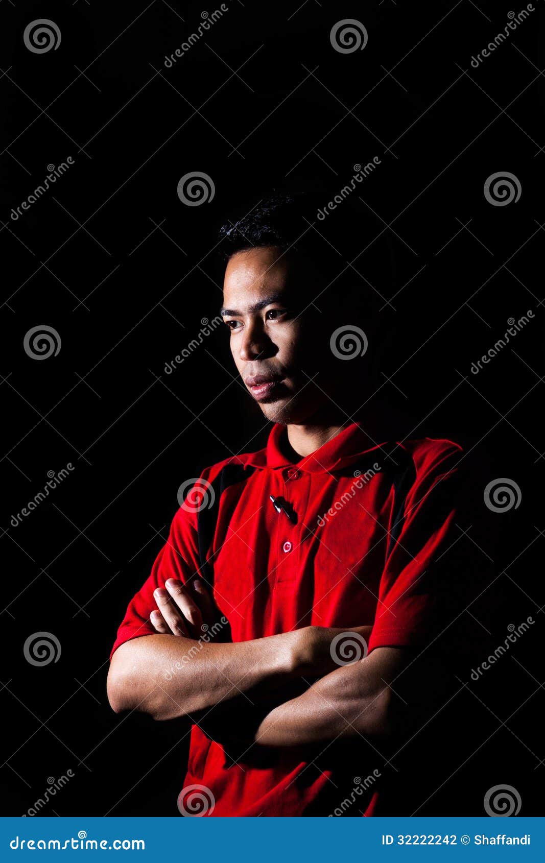 Dark side of human stock photo. Image of costume, strong - 32222242
