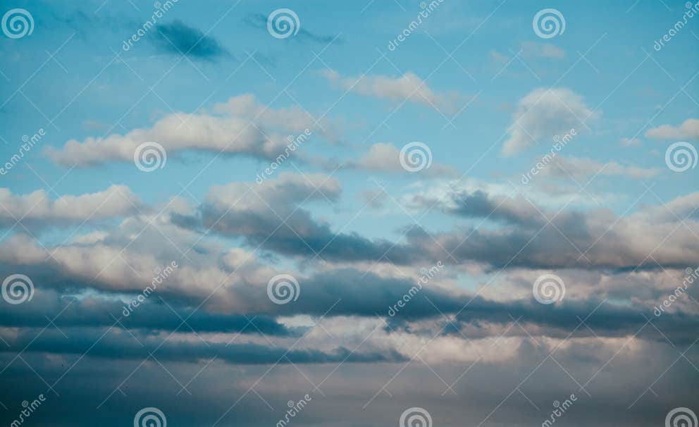 Dark Sky and a Sharp Black Cloud before the Rain Stock Photo - Image of dark, gale: 248713672