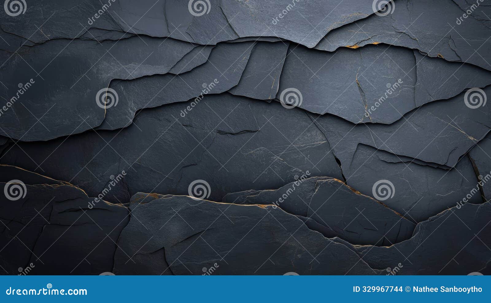 Dark Slate Rock Texture with Layered Surface Stock Illustration ...