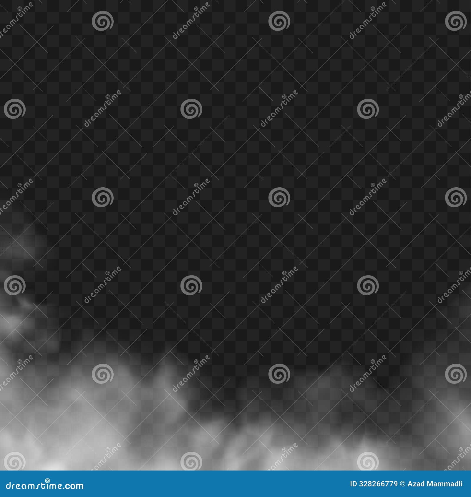 Dark Smoky Frame with Transparent Center, Creating a Dramatic Effect ...