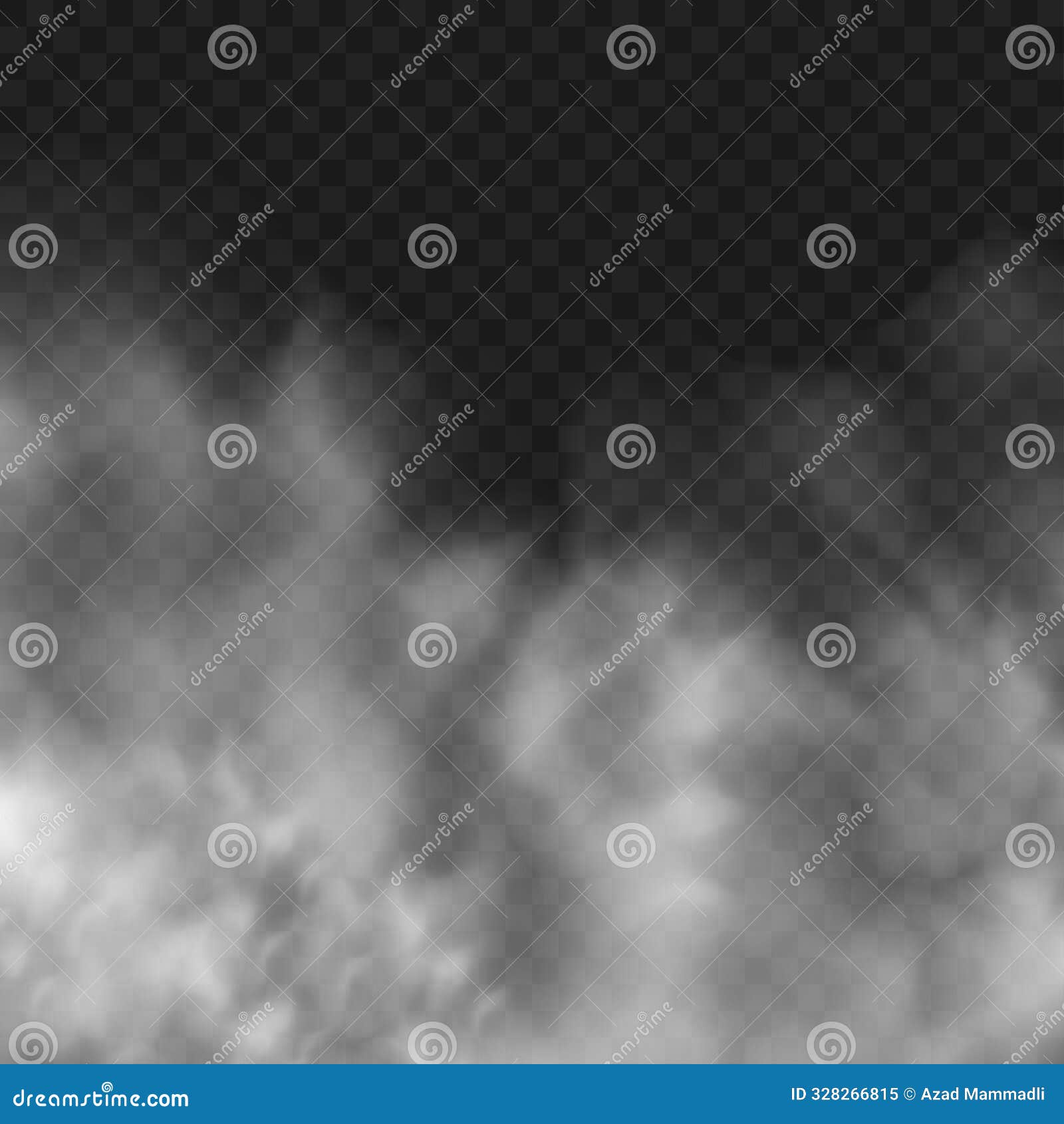 Dark Smoky Frame with Transparent Center, Creating a Dramatic Effect ...