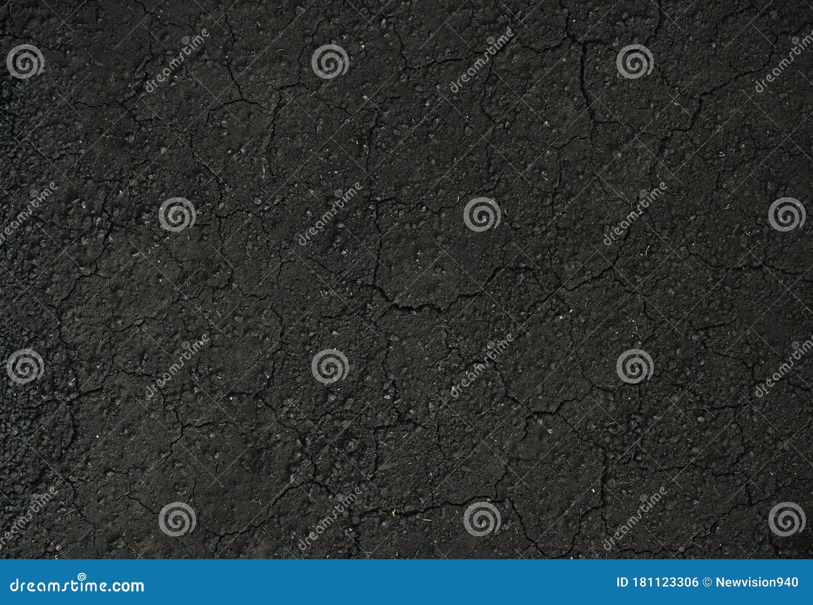 Dark Soil Texture Closeup of Dry Soil Background Stock Photo - Image of ...