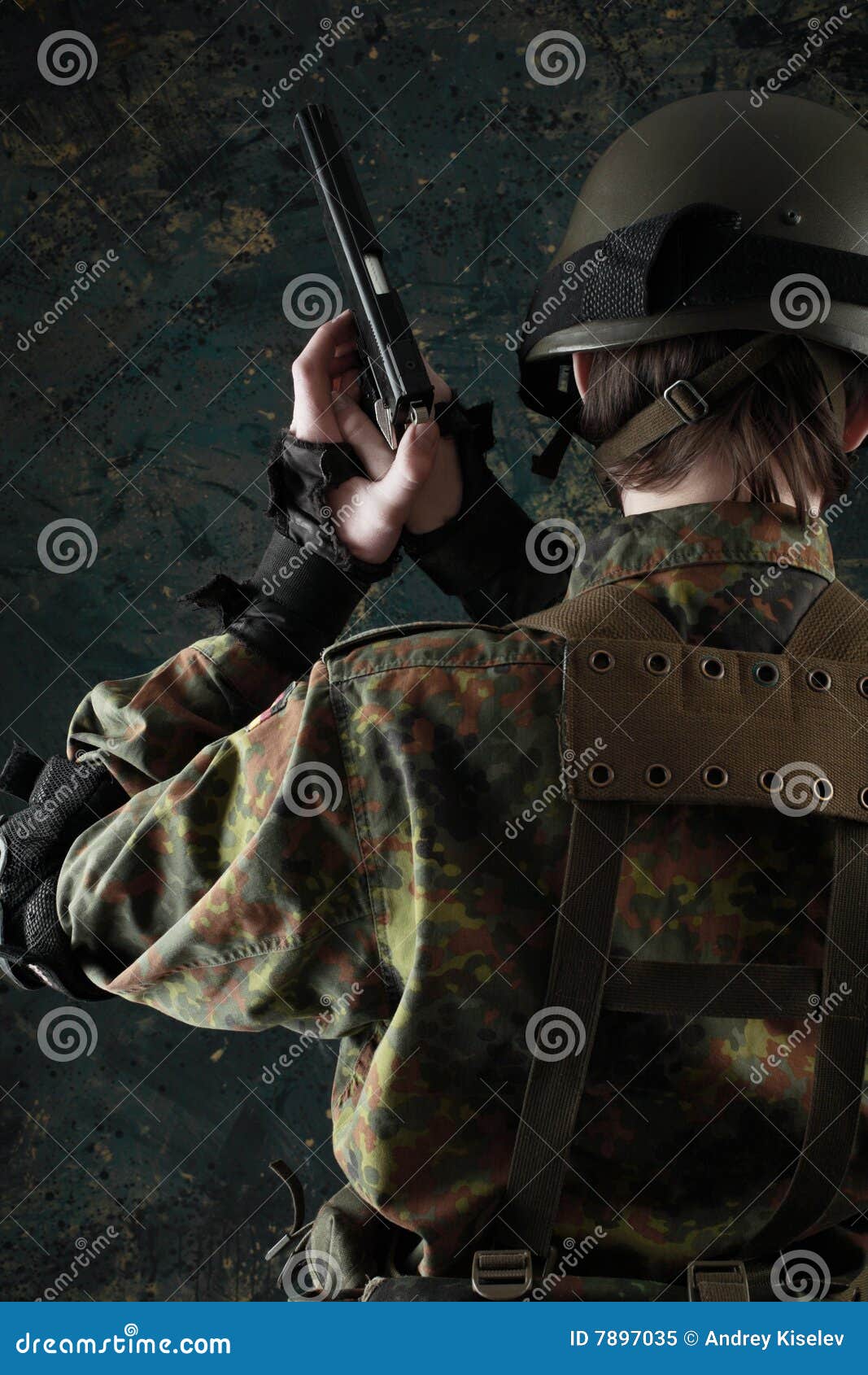 Dark soldier stock image. Image of combat, brave, guns - 7897035