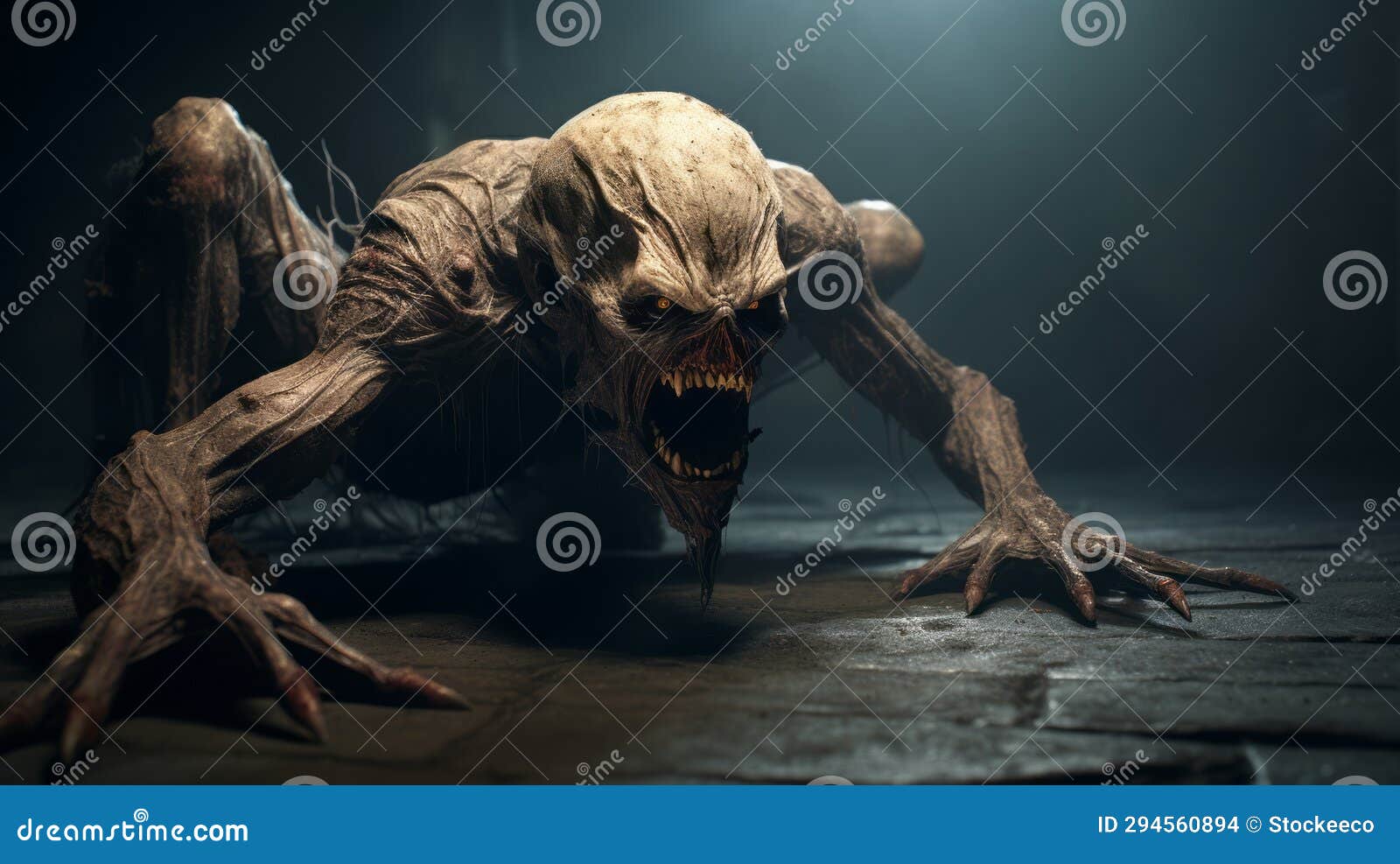 Dark Souls Monster in Death Strike Pose: Lifelike Renderings with Zeiss ...