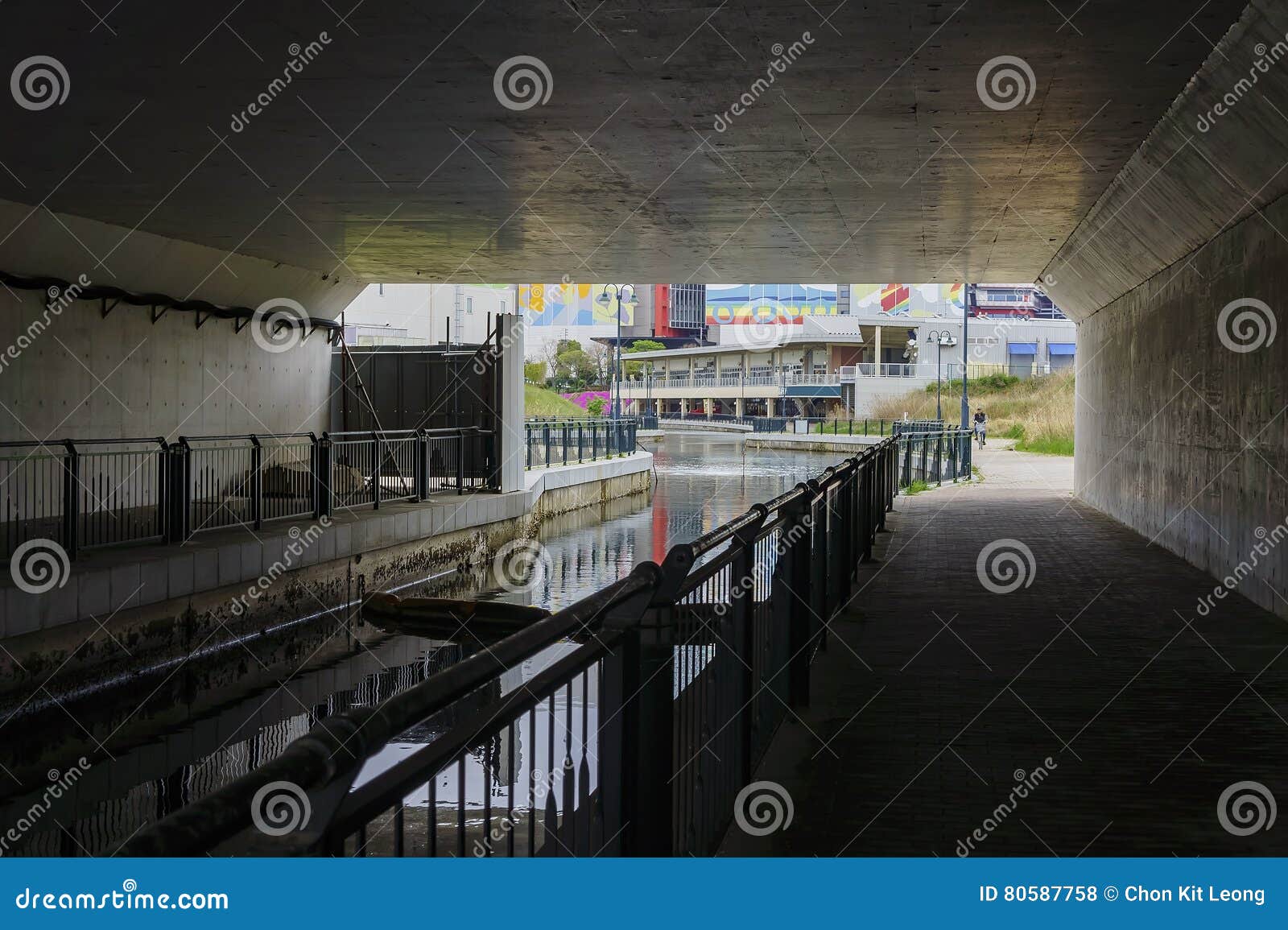 Dark Space Under the Bridge Stock Photo - Image of famous, underground ...