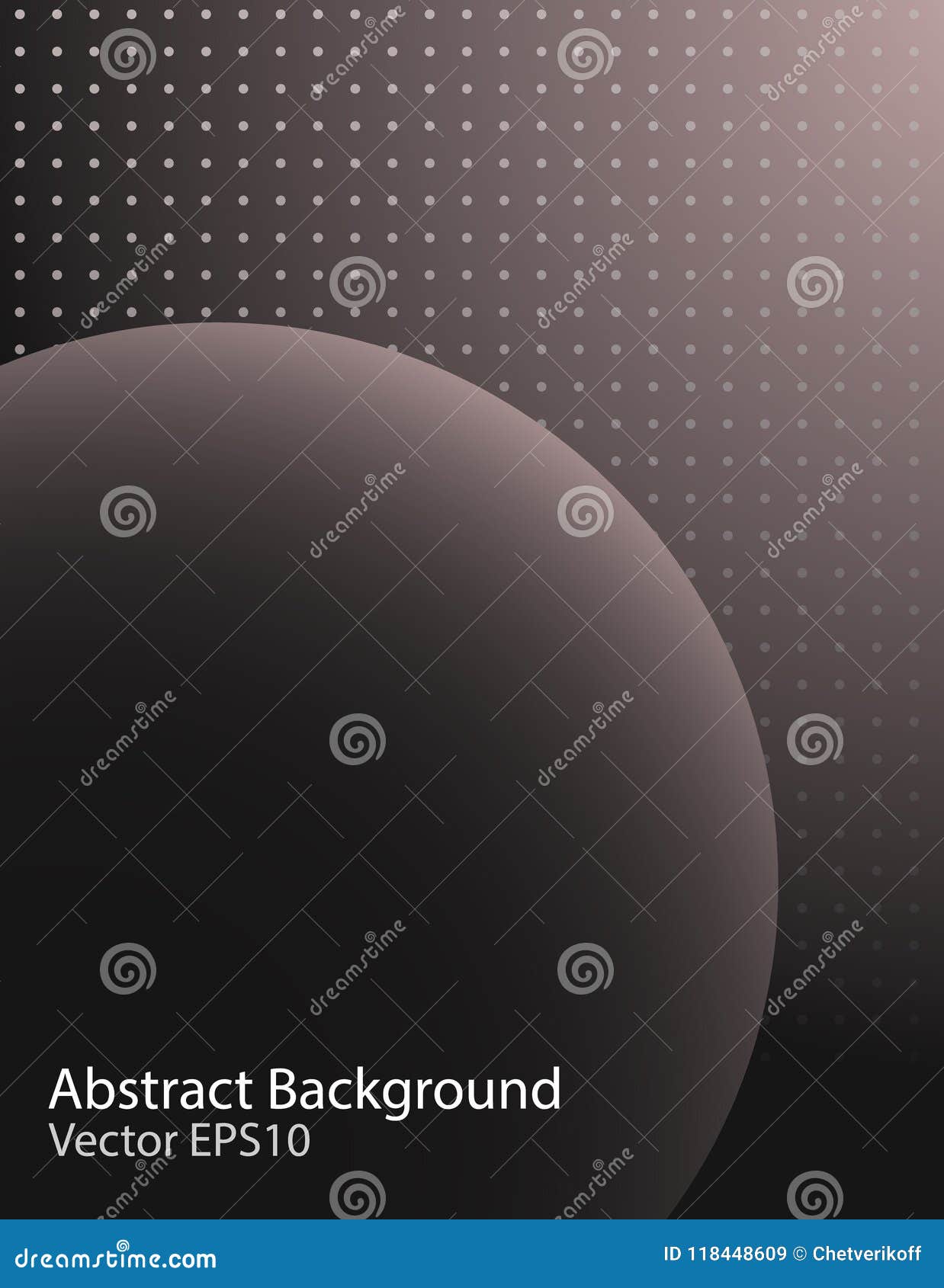 Dark Sphere Vector Background Stock Vector - Illustration of background ...