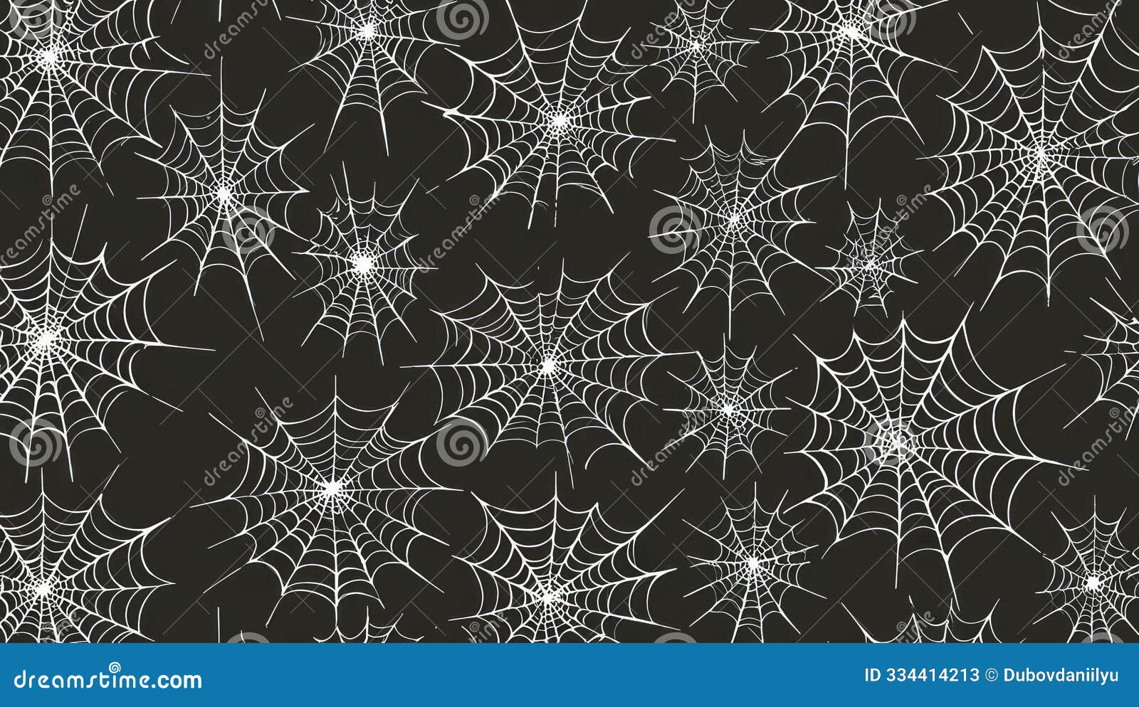 A Dark Spider Web on a Halloween Background, Creating a Mysterious ...