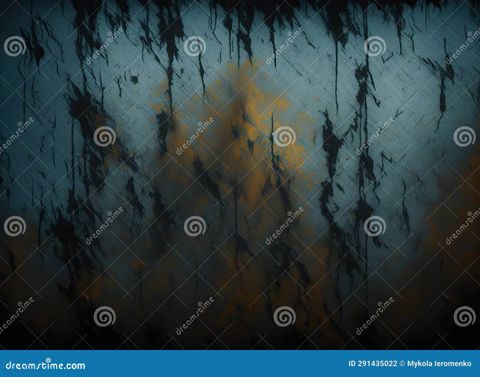 Dark Spots and Rust on the Surface. Abstraction Stock Illustration ...