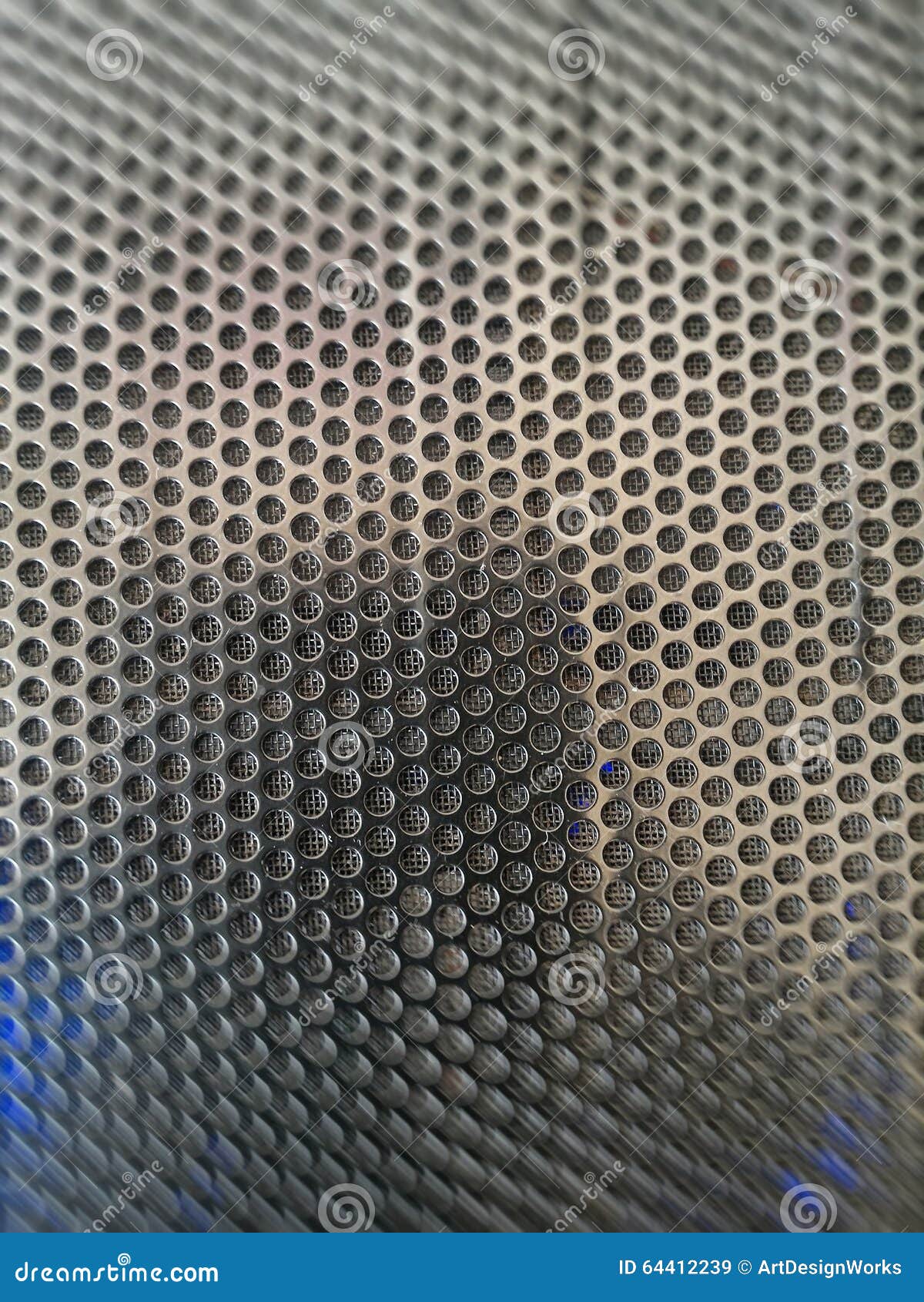 Dark Stainless Steel Mesh Texture In Circle Shape Background Of Stove ...