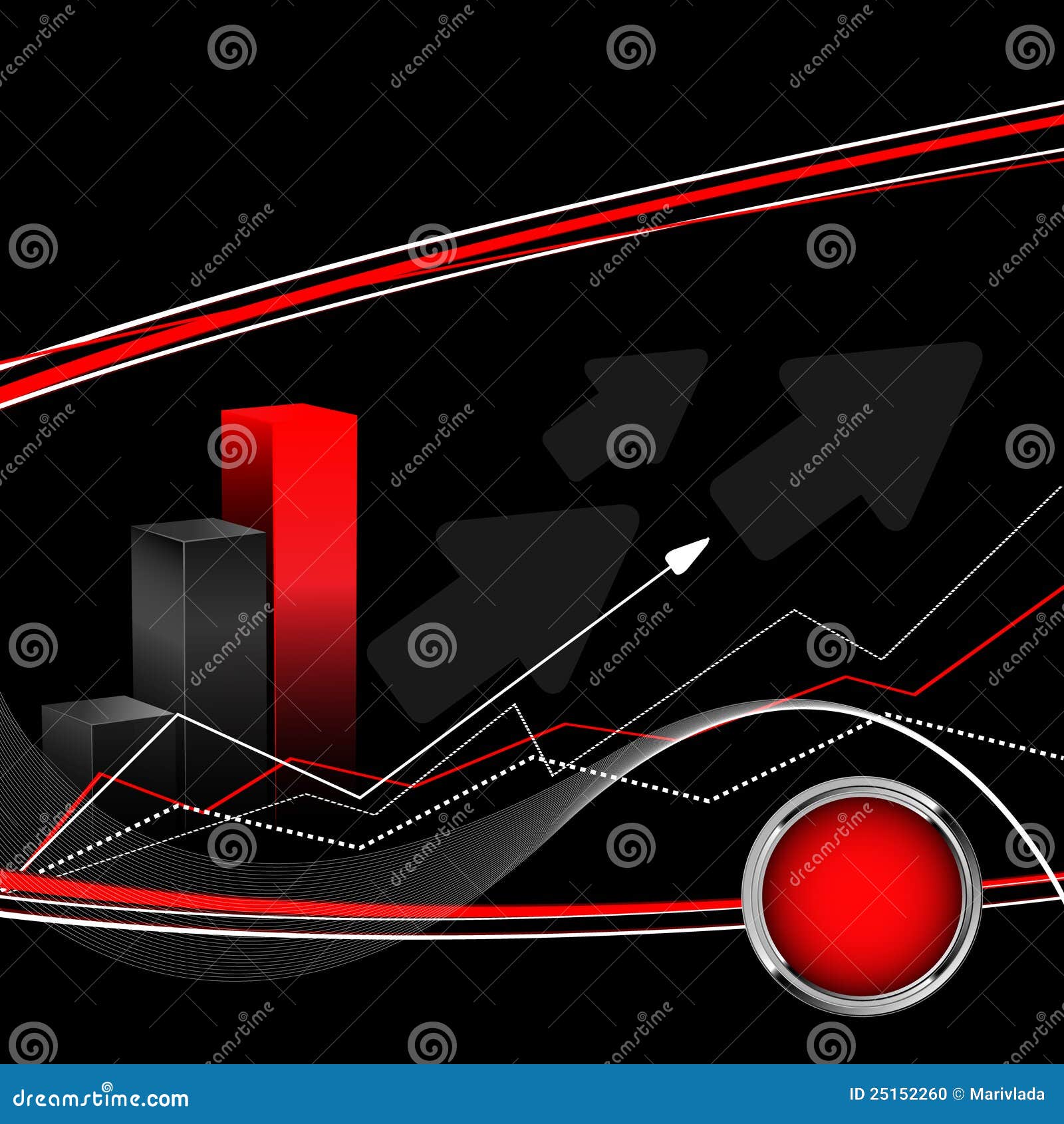 Dark Statistic Vector. Eps10 Stock Vector - Illustration of success ...