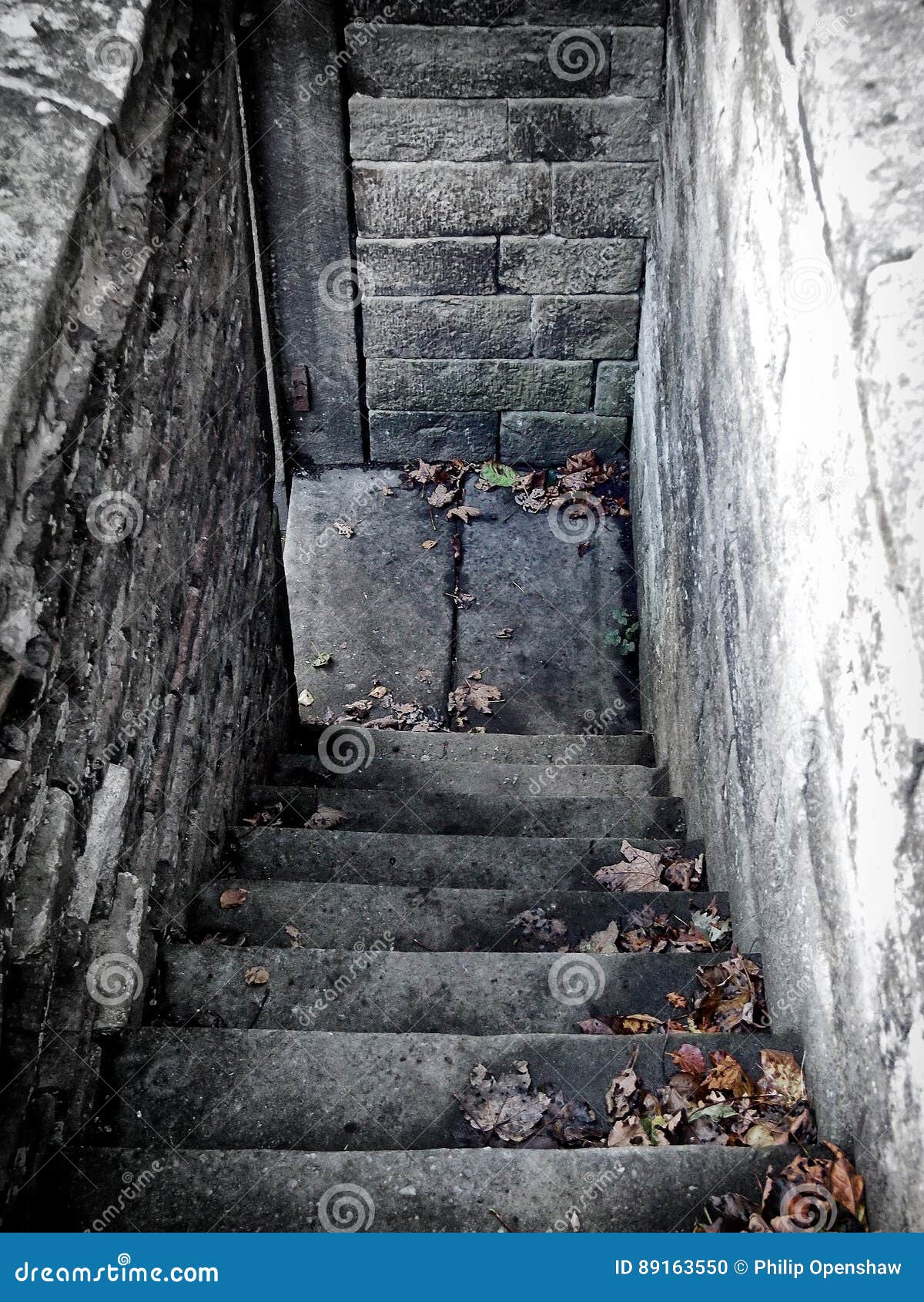 Dark stone steps stock photo. Image of ruins, staircase - 89163550