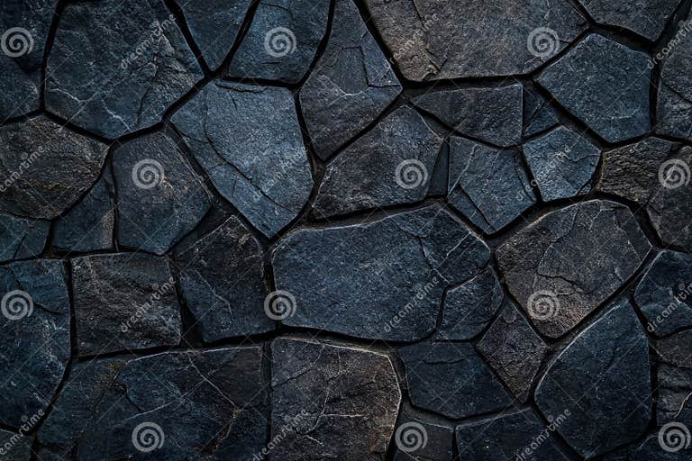 Dark Stone Wall Texture Background Stock Illustration - Illustration of ...
