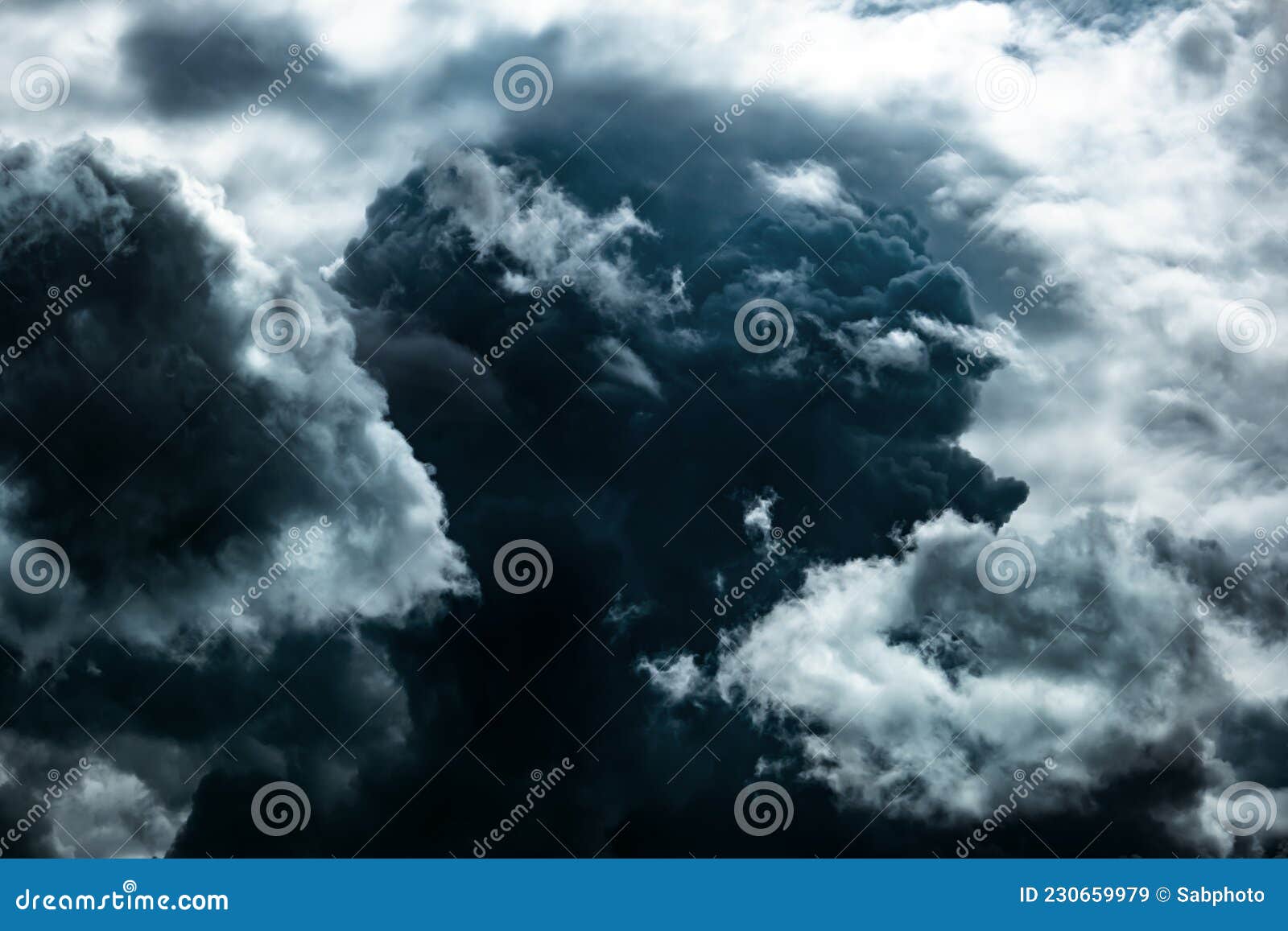 Dark Storm Clouds stock image. Image of backdrop, rainstorm - 230659979
