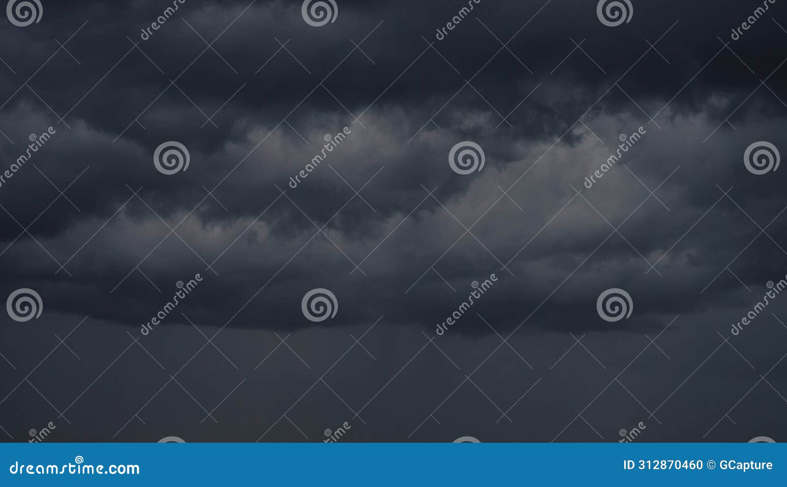 Dark Stormy Clouds Background of Natural Weather Effects Stock Photo ...