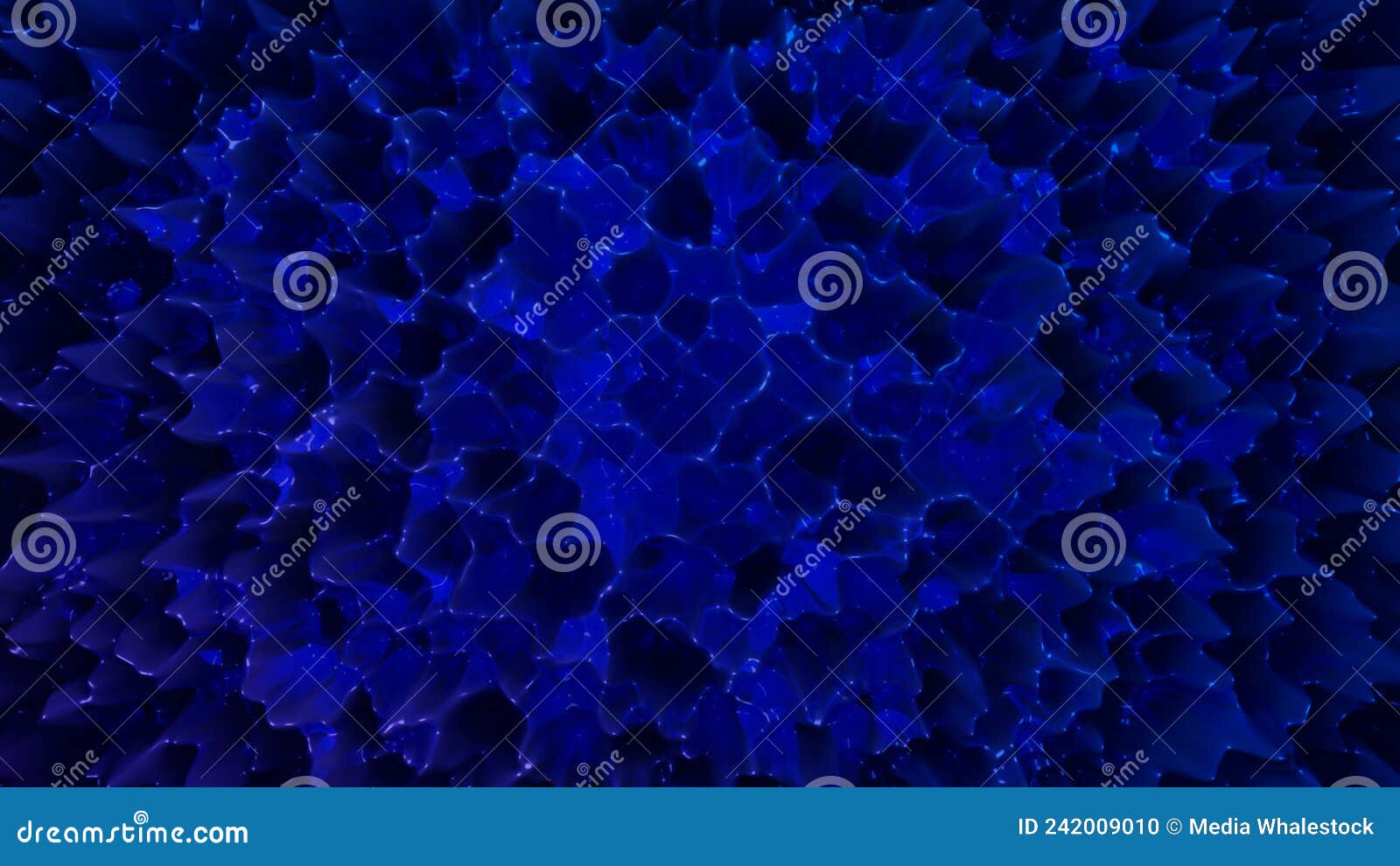 Dark, Strange and Unknown Liquid Material Ripples Flowing, Seamless ...