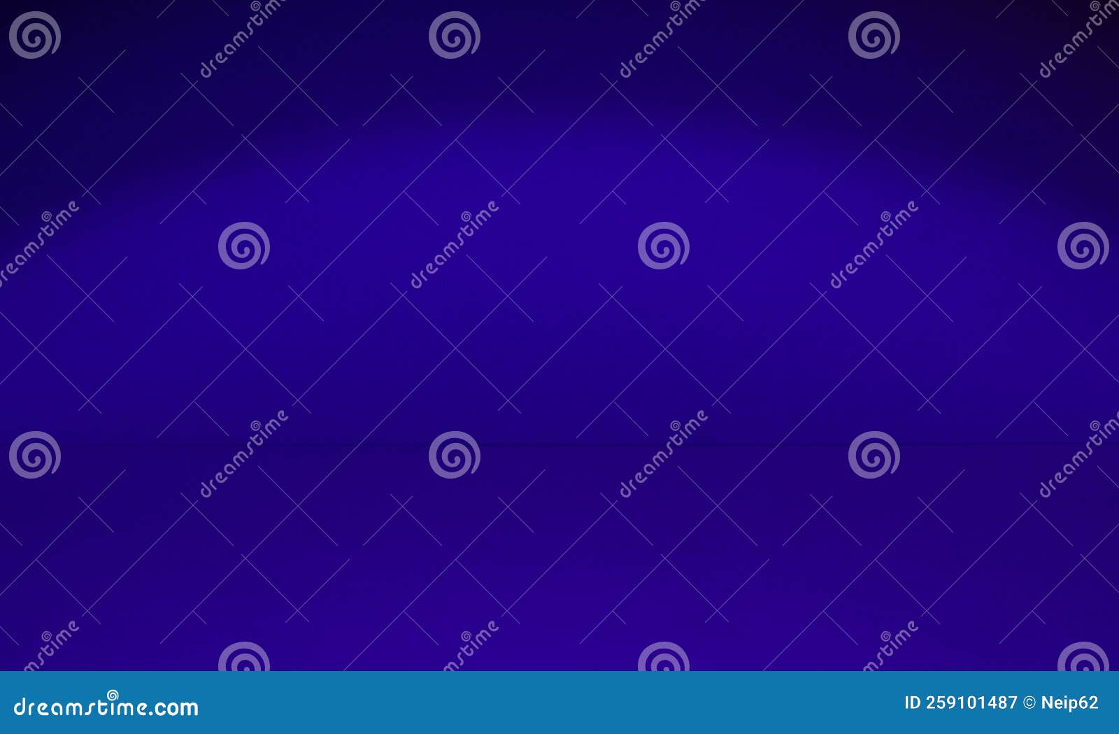 Dark Studio Background Illuminated with Blue Light in the Dark. an ...