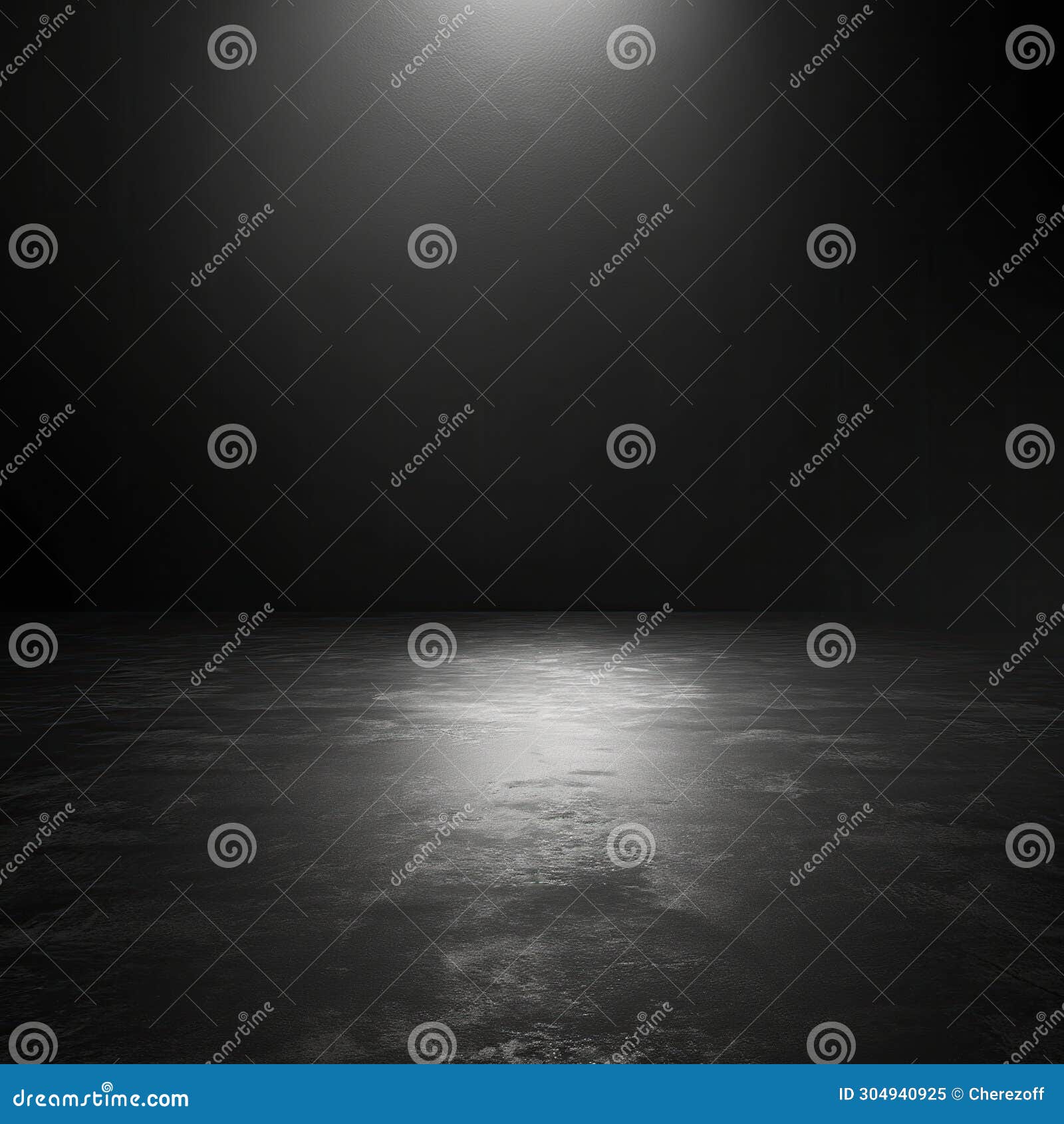 Dark Studio with Lighting stock image. Image of line - 304940925