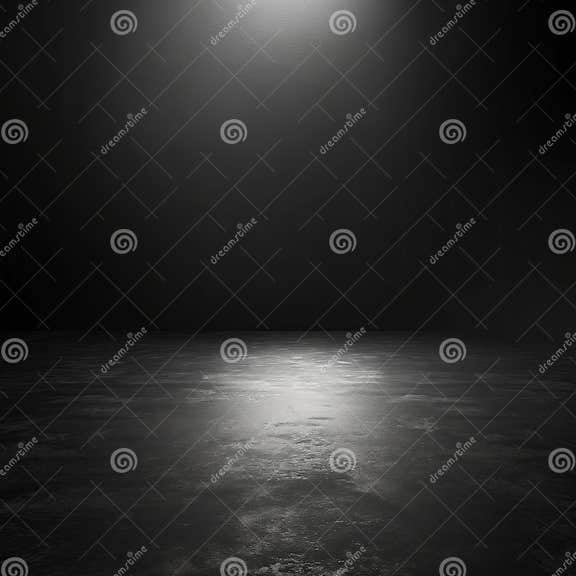 Dark Studio with Lighting stock image. Image of line - 304940925