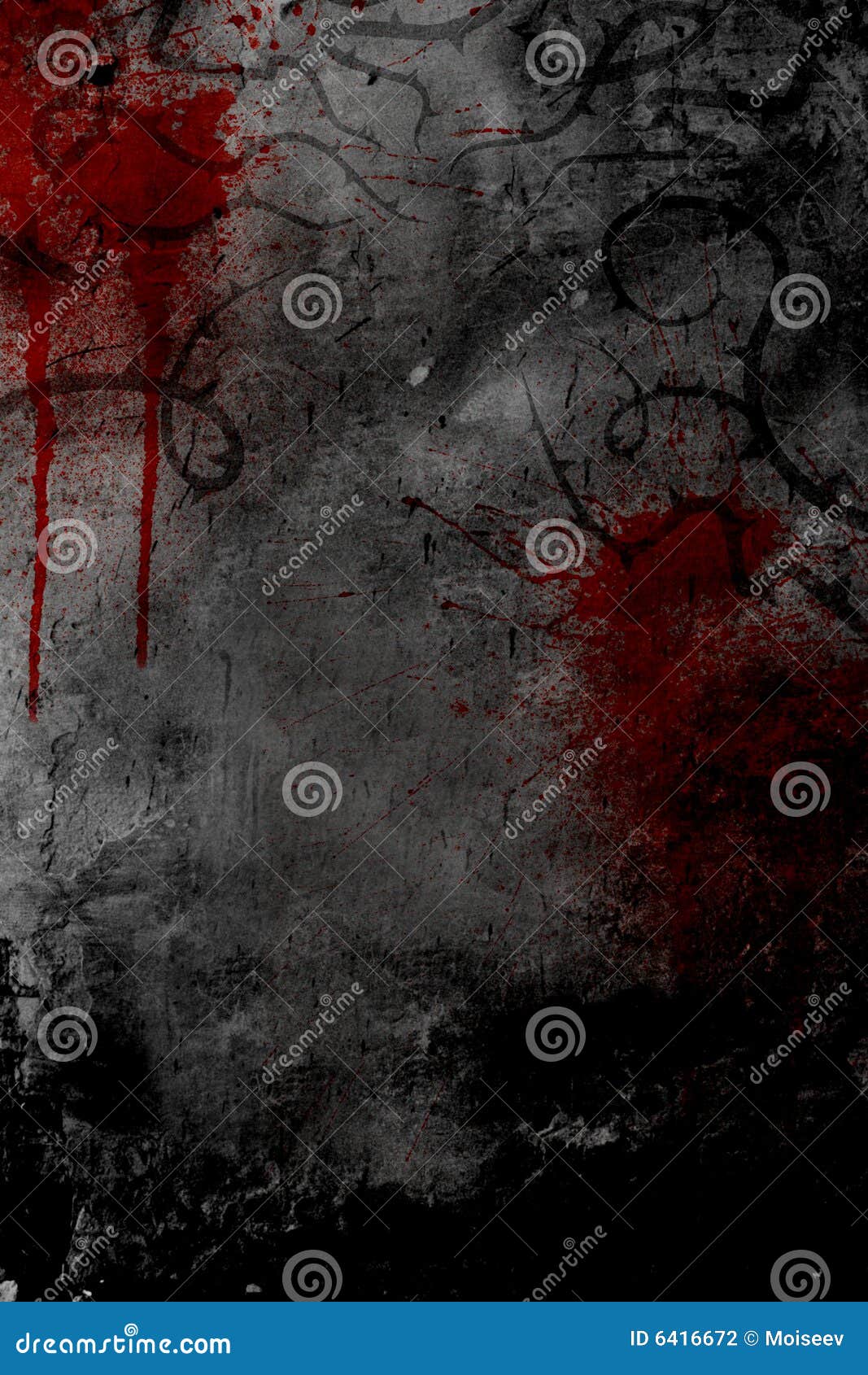 Dark Style Poster design stock illustration. Illustration of scream ...