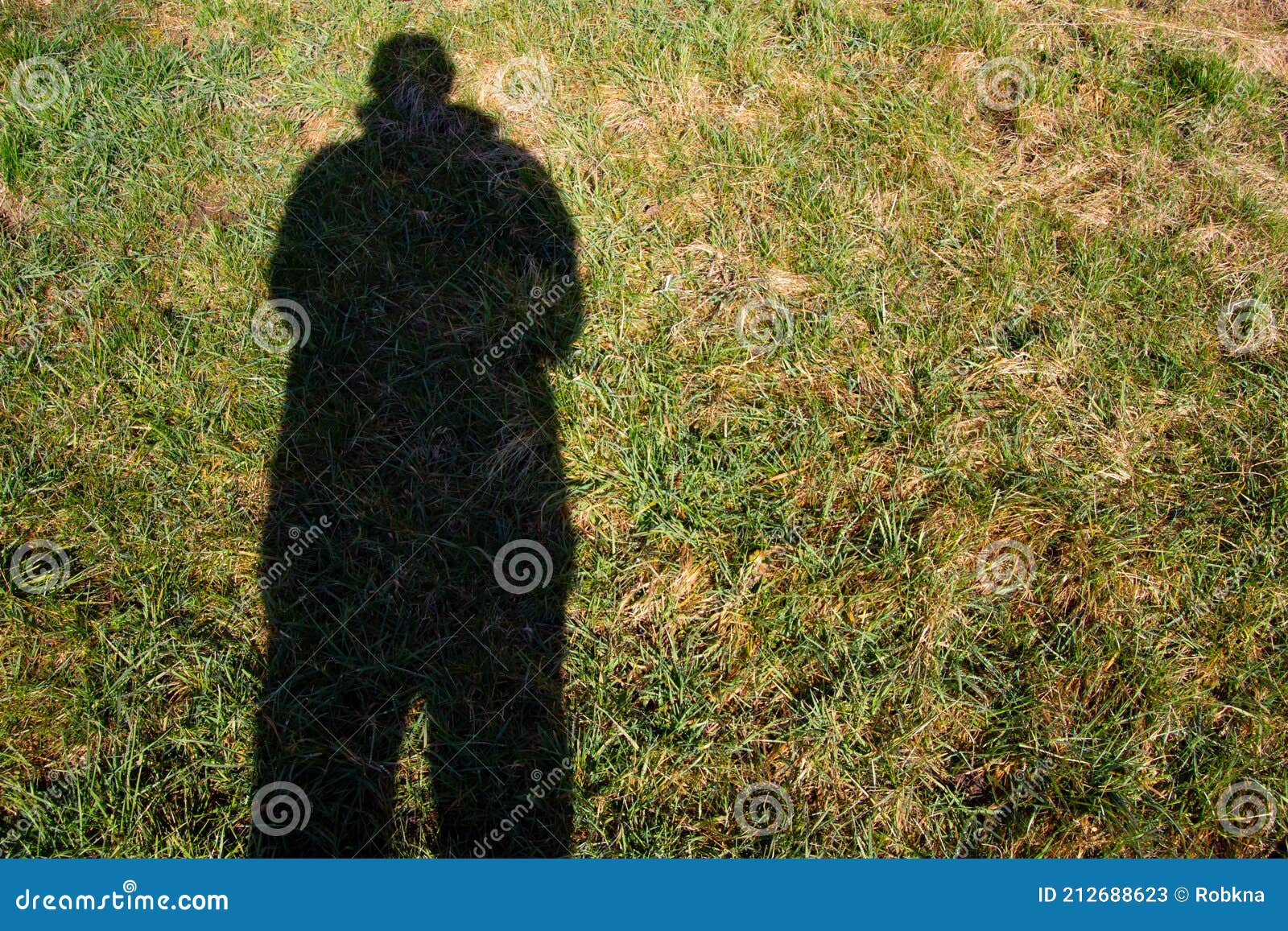 Tall Shadow Of Person Standing Stock Photography | CartoonDealer.com ...