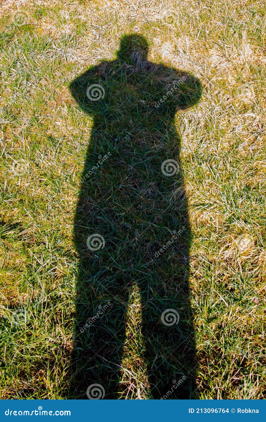 Tall Shadow Of Person Standing Stock Photography | CartoonDealer.com ...