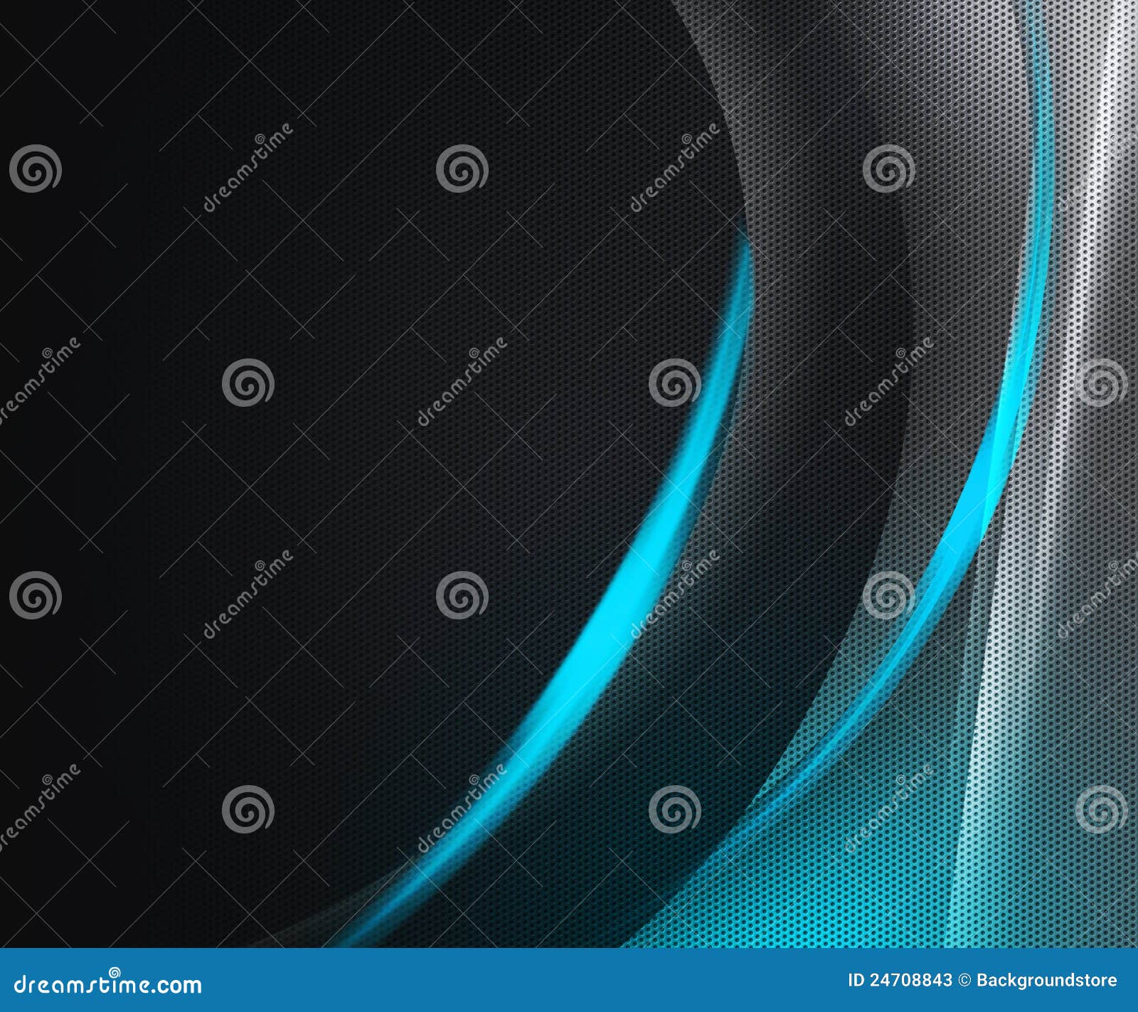 Dark Tech Abstract Background Stock Illustration - Illustration of ...
