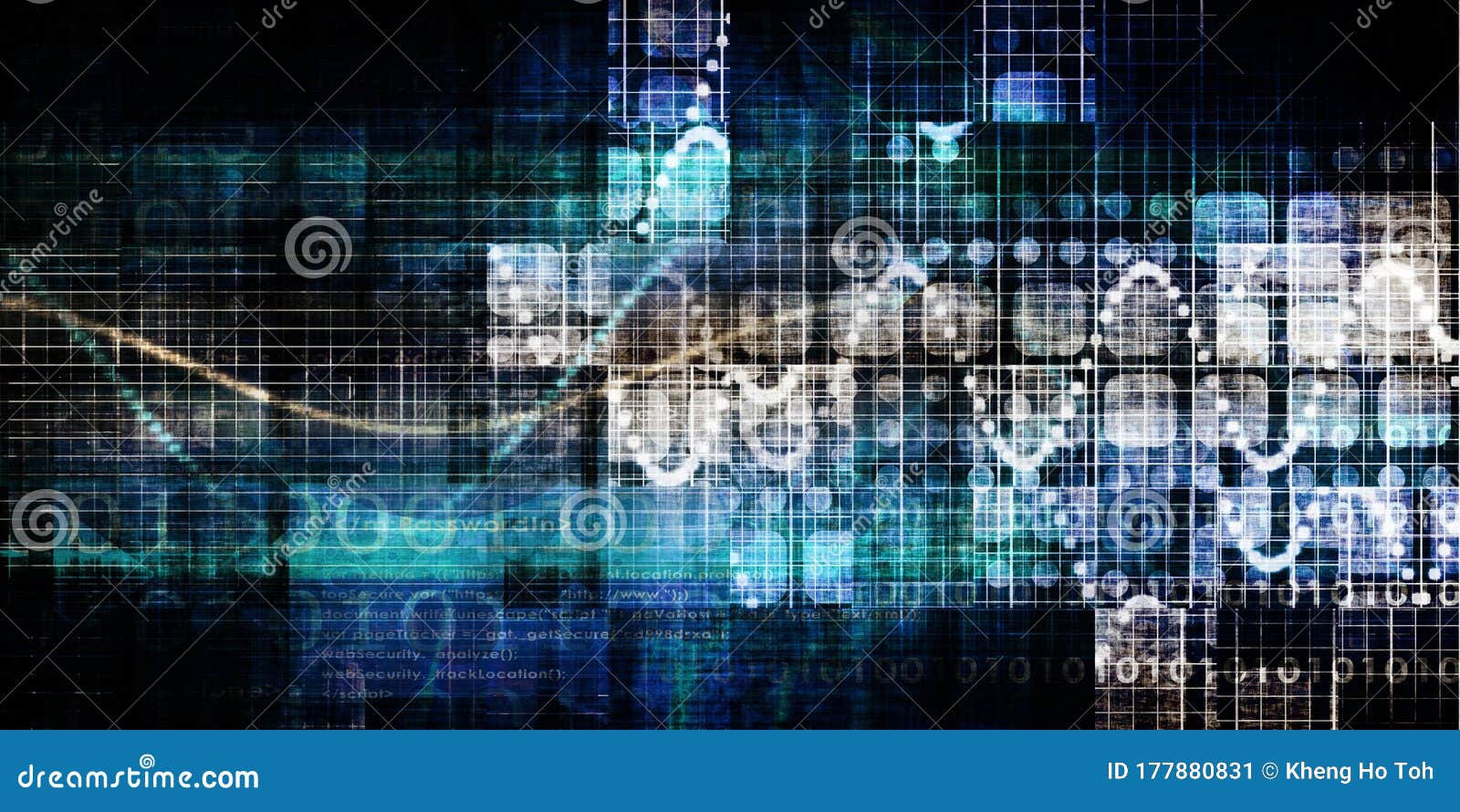 Dark Technology Background stock illustration. Illustration of dark ...