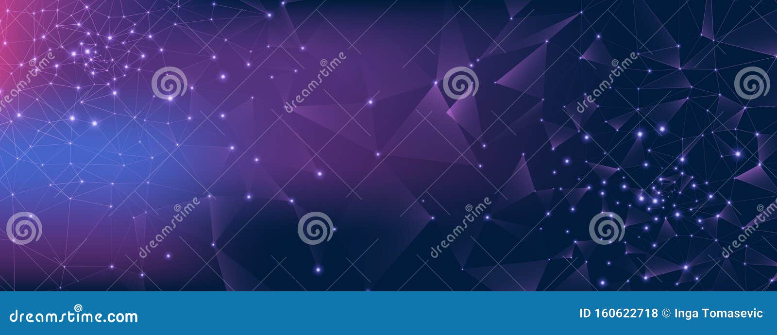 Purple Technology-themed Algorithm Valley Illustration And The Network ...