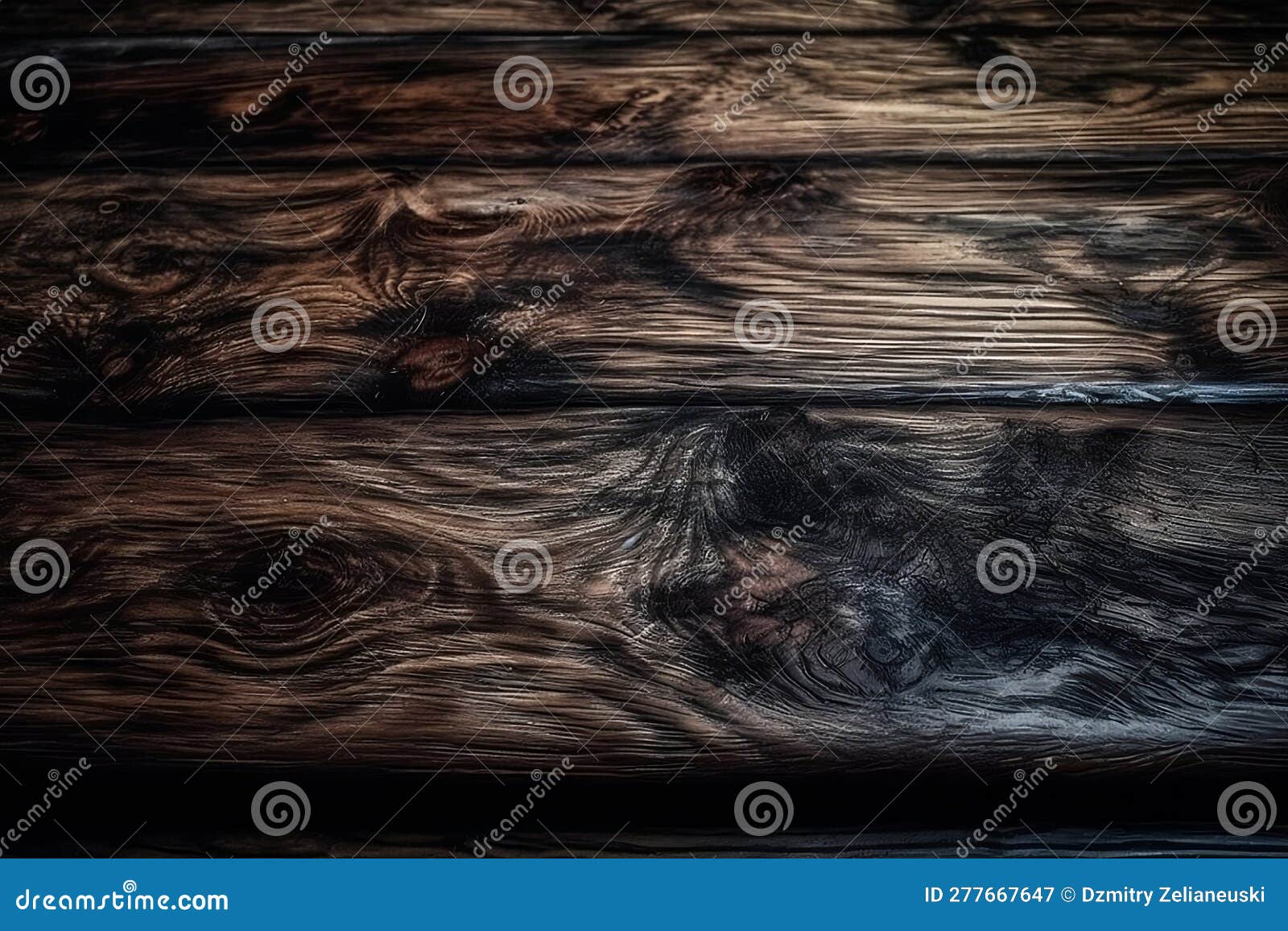 Dark Texture of Rare Wood. Generative AI. Stock Illustration ...