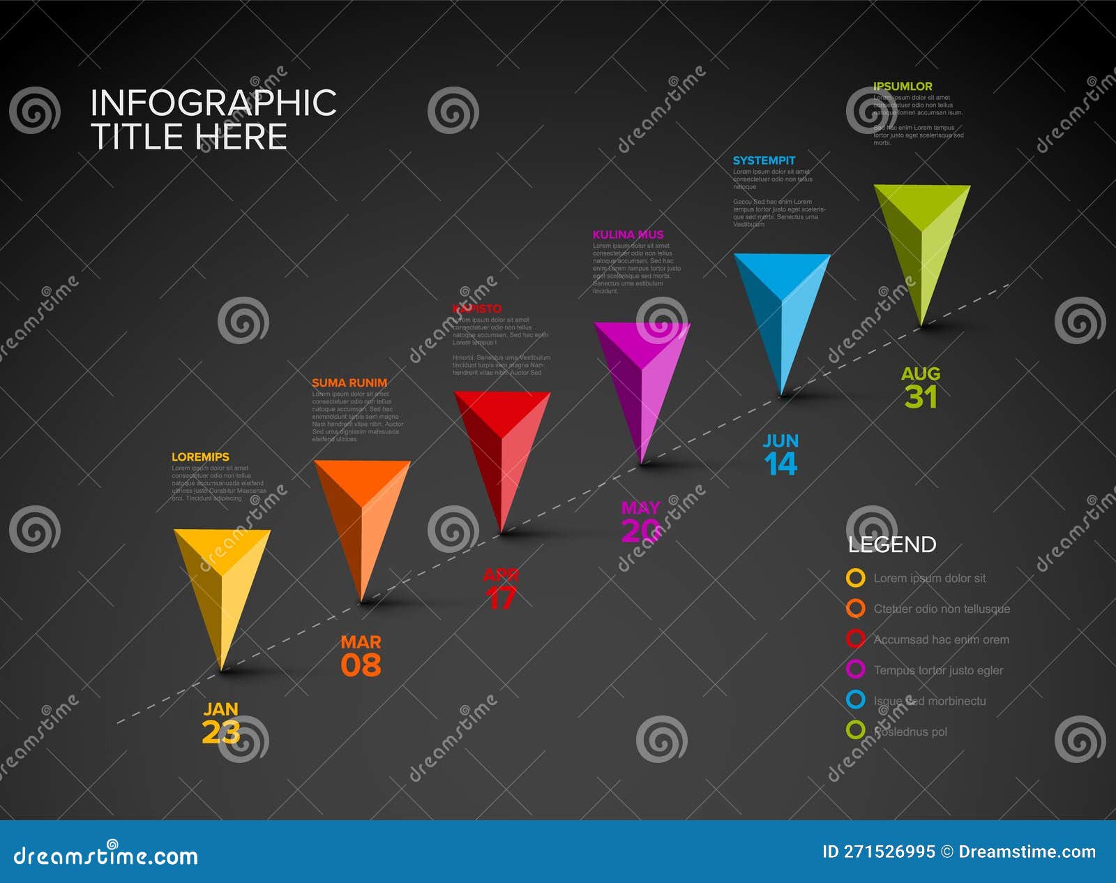 Pyramid Arrows Infographic, Diagram Chart, Triangle Graph Presentation ...