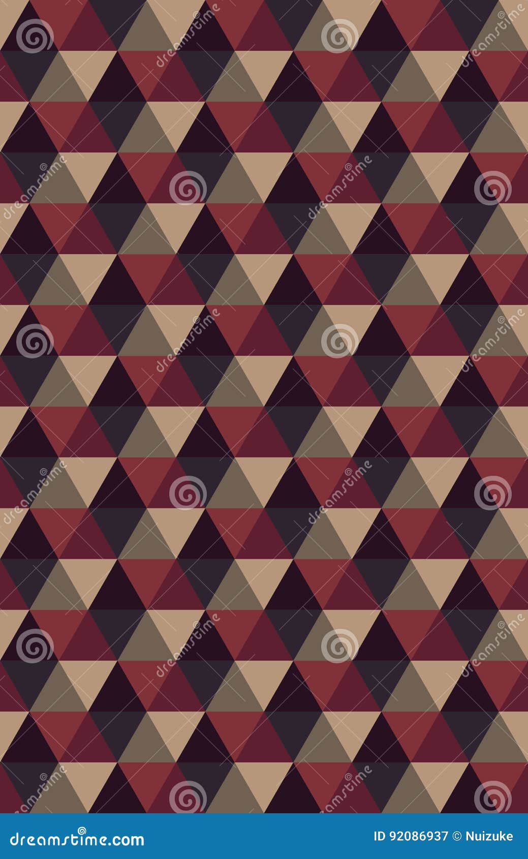 Dark Triangle Wallpaper Pattern Stock Vector - Illustration of modern ...