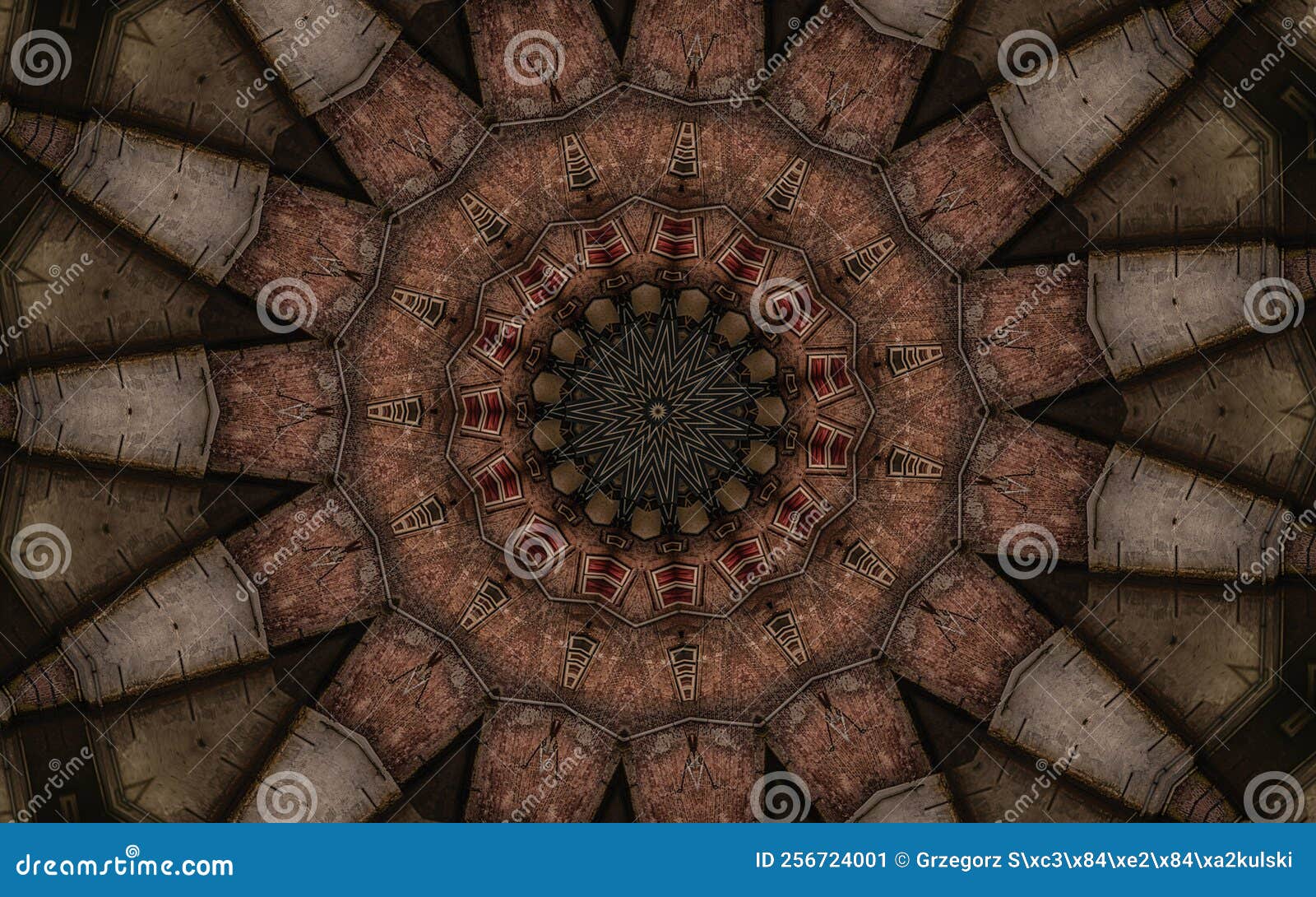 Dark Wallpaper Presented Abstractly Stock Illustration - Illustration ...