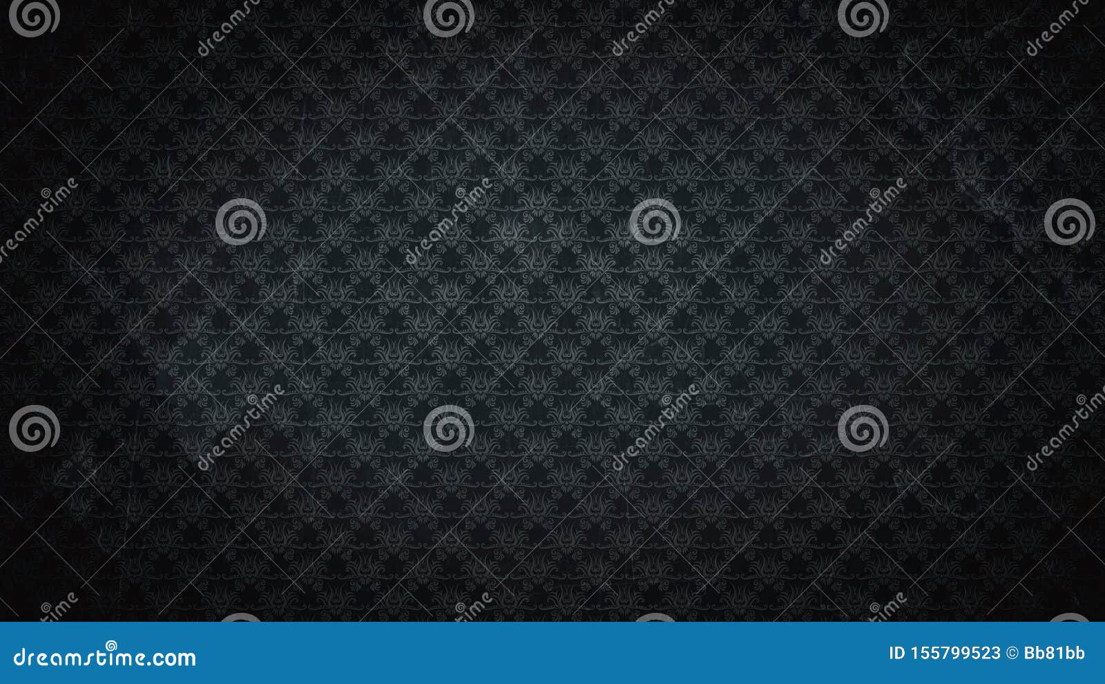 Dark Wallpaper in a Retro Style Stock Illustration - Illustration of ...