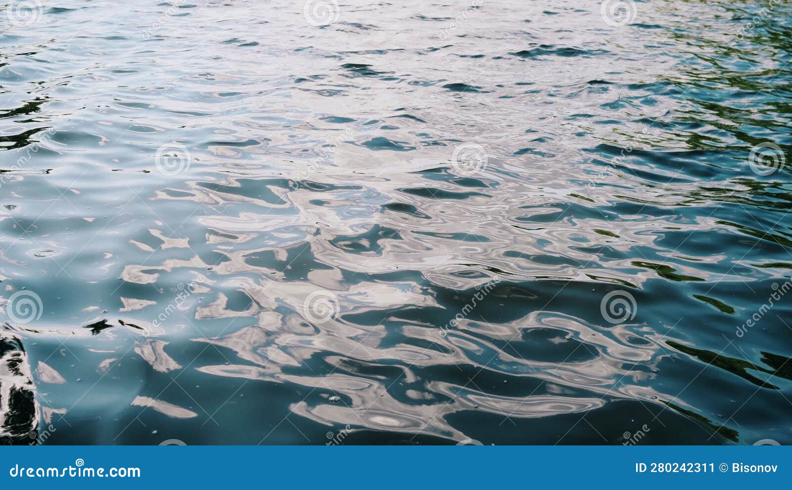 Dark Water Reflection Light Background Stock Video - Video of waves ...