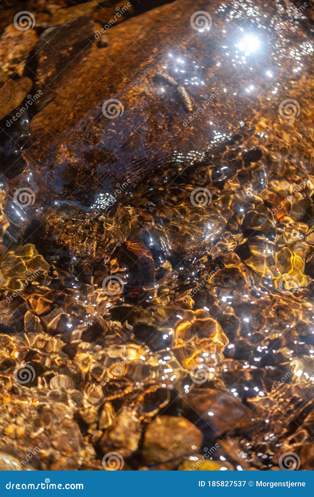 Dark Water River with Splash and Glow Stock Image - Image of cold ...