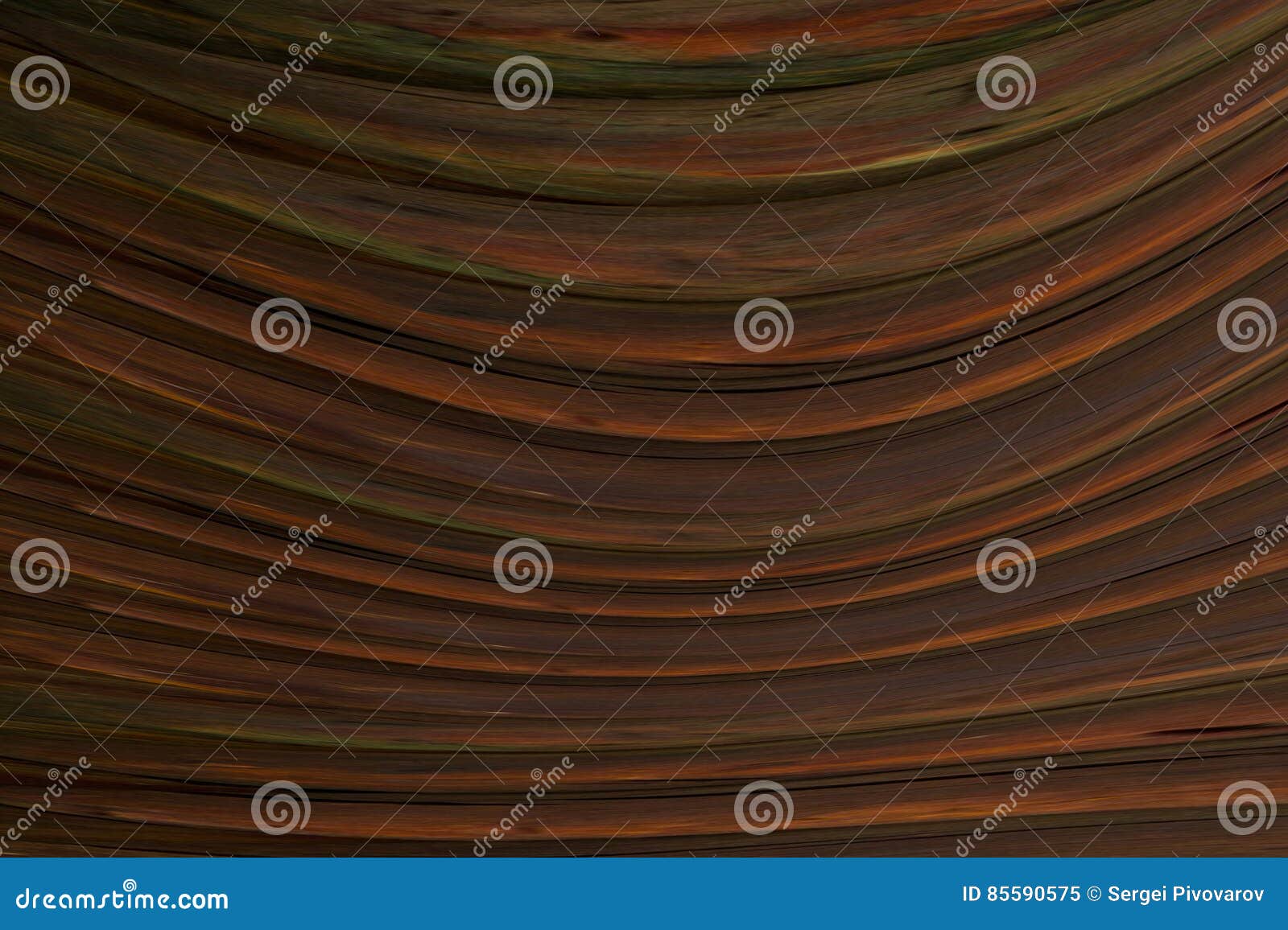 Dark Wavy Wood Pattern Rich Pleasing Effect Volume Stock Illustration ...