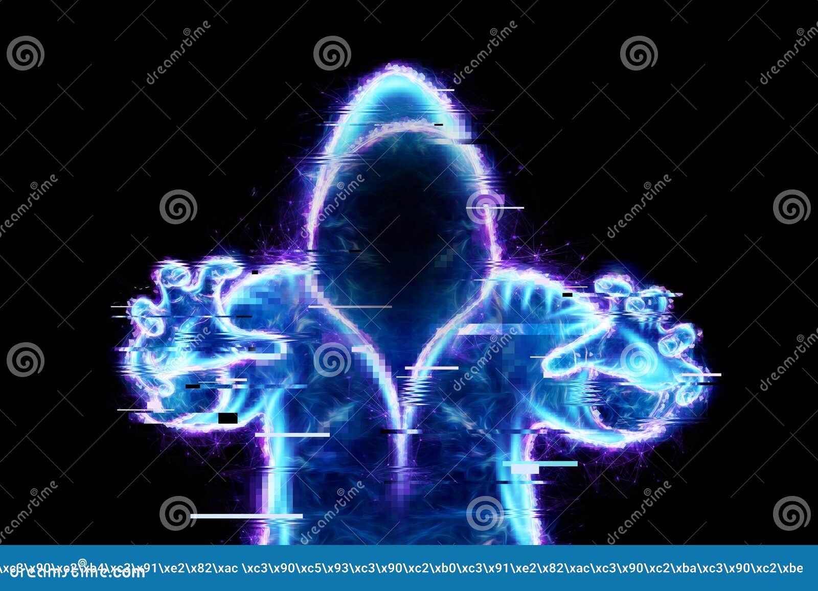 Dark Web, Shadow Crime, Internet Crime Concept, Hidden Internet ...