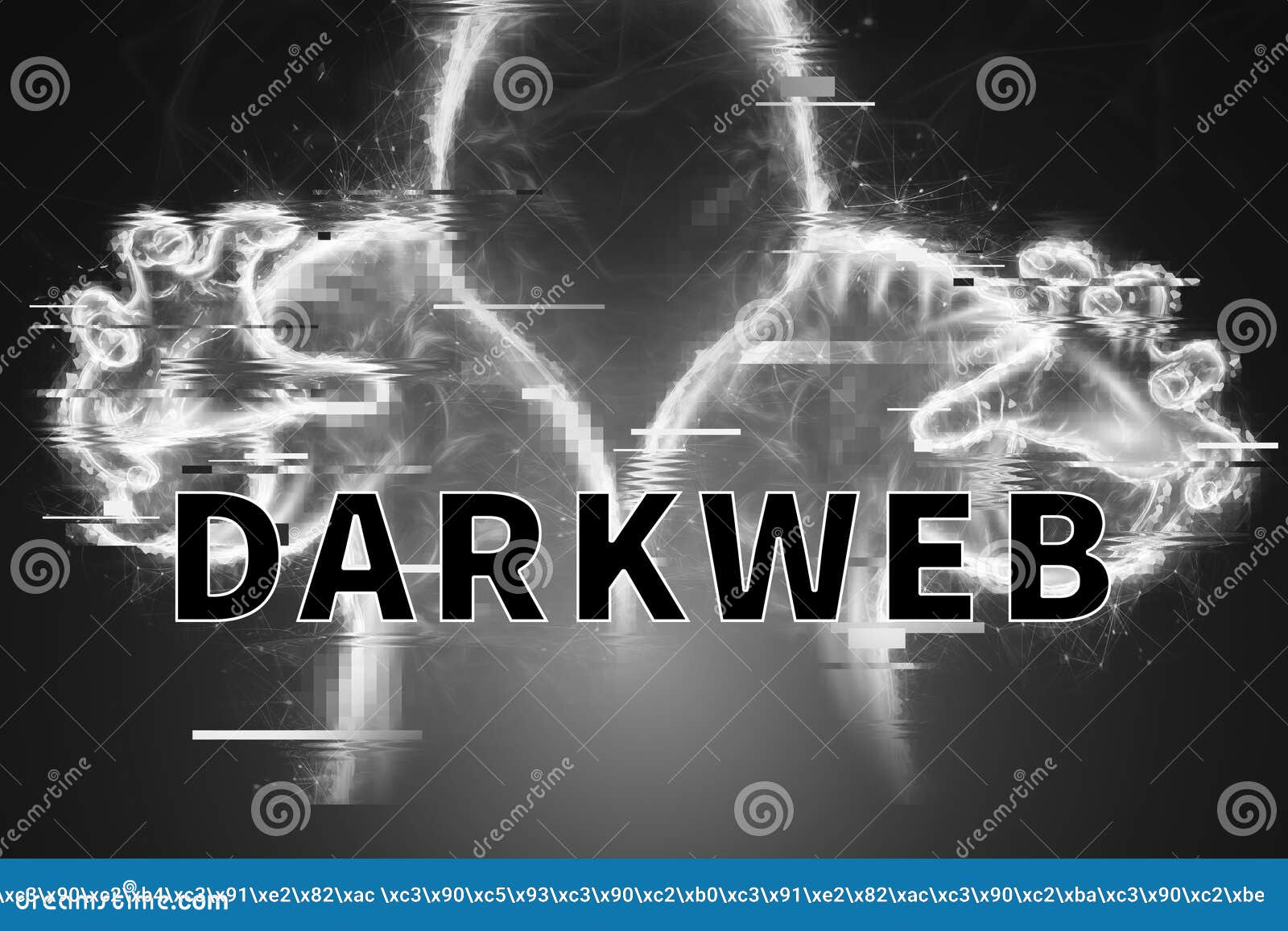 Dark Web, Shadow Crime, Internet Crime Concept, Hidden Internet ...