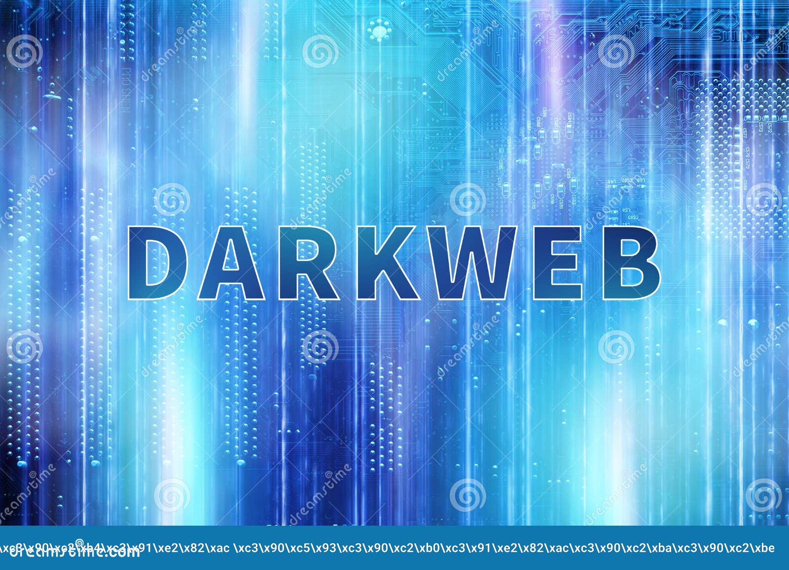 Dark Web, Shadow Crime, Internet Crime Concept, Hidden Internet ...