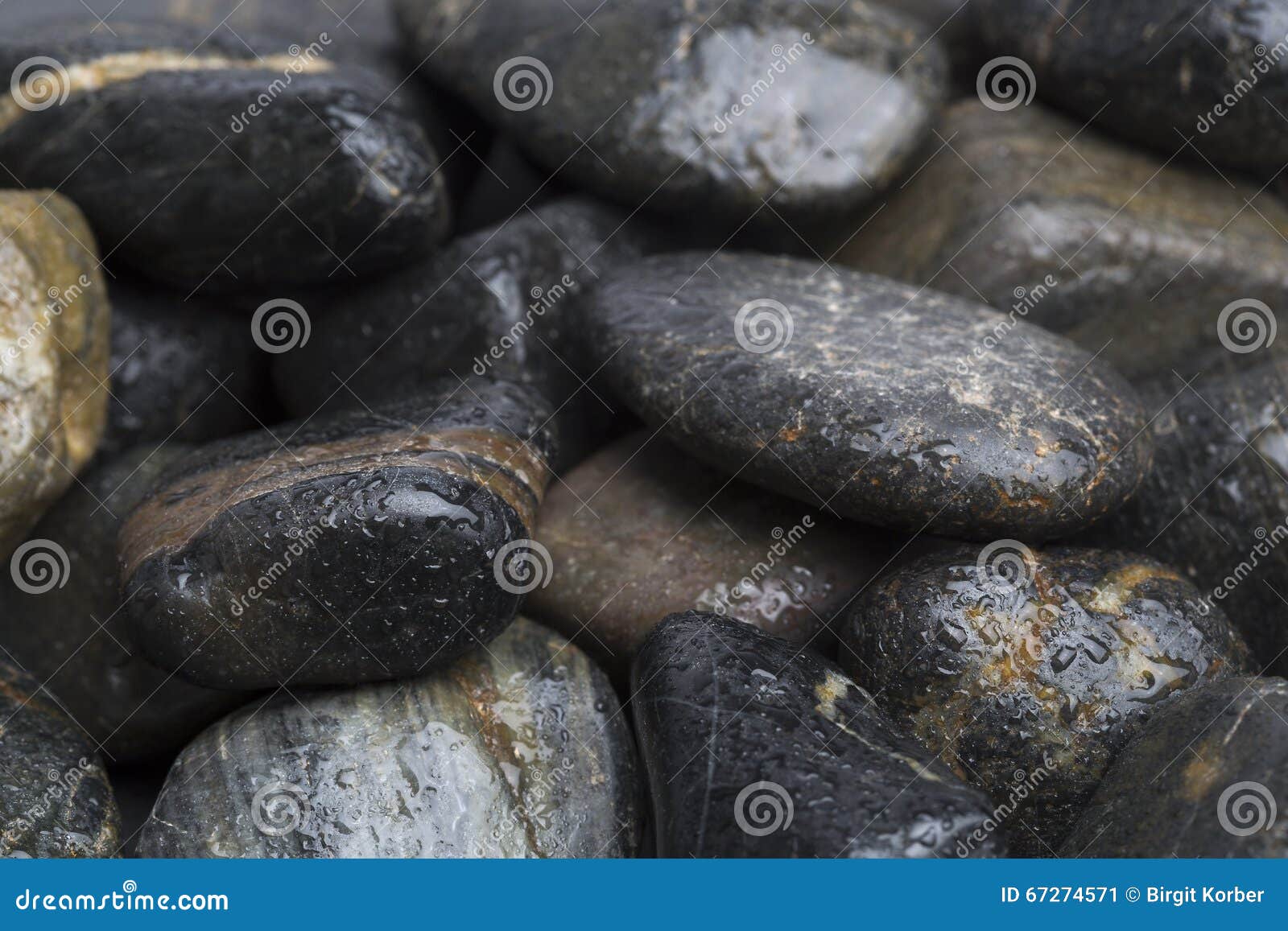 Dark and Wet Stones for Background Stock Image - Image of wallpaper ...