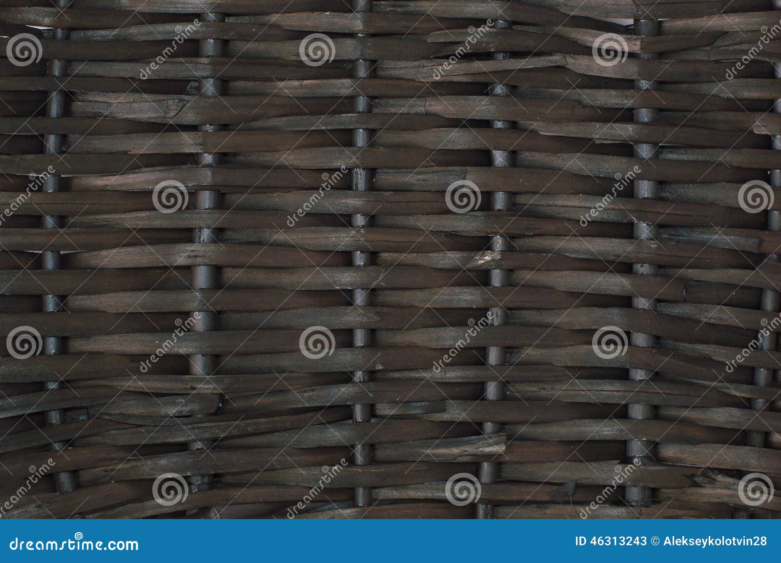 Dark Wicker Texture As Background Stock Image - Image of handmade, mesh ...